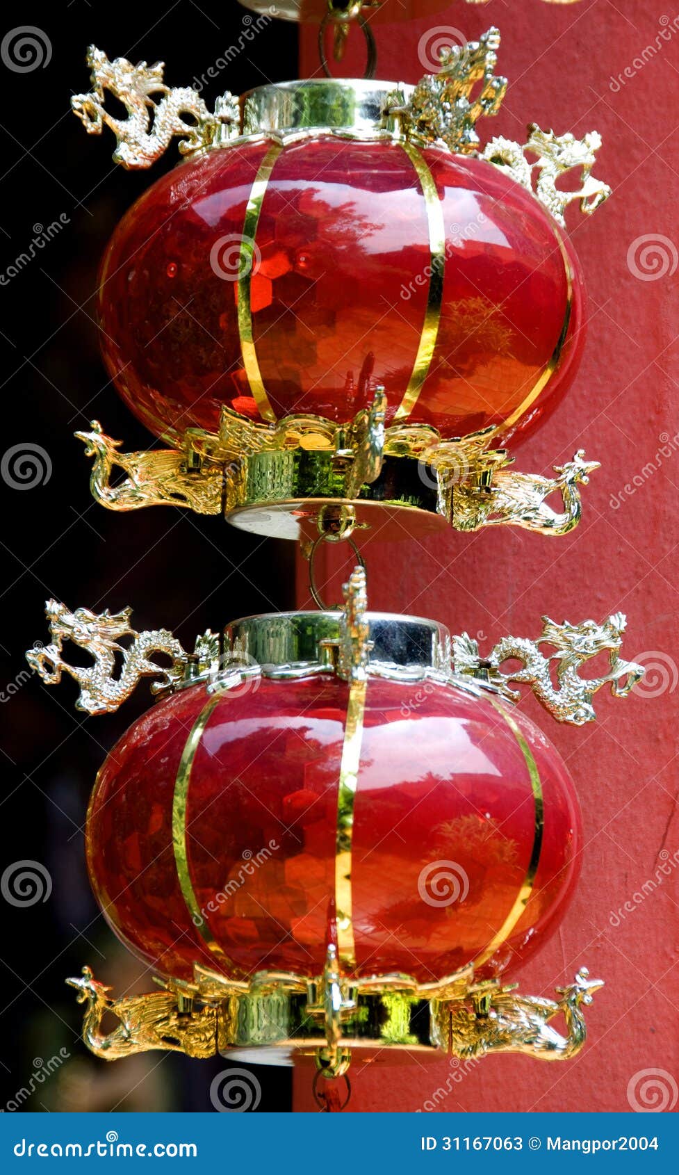 Chinese Lamp. stock image. Image of lamp, hanging, style - 31167063