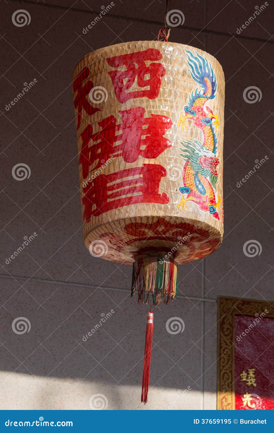 Chinese Lamp stock image. Image of paper, oriental, chinese - 37659195
