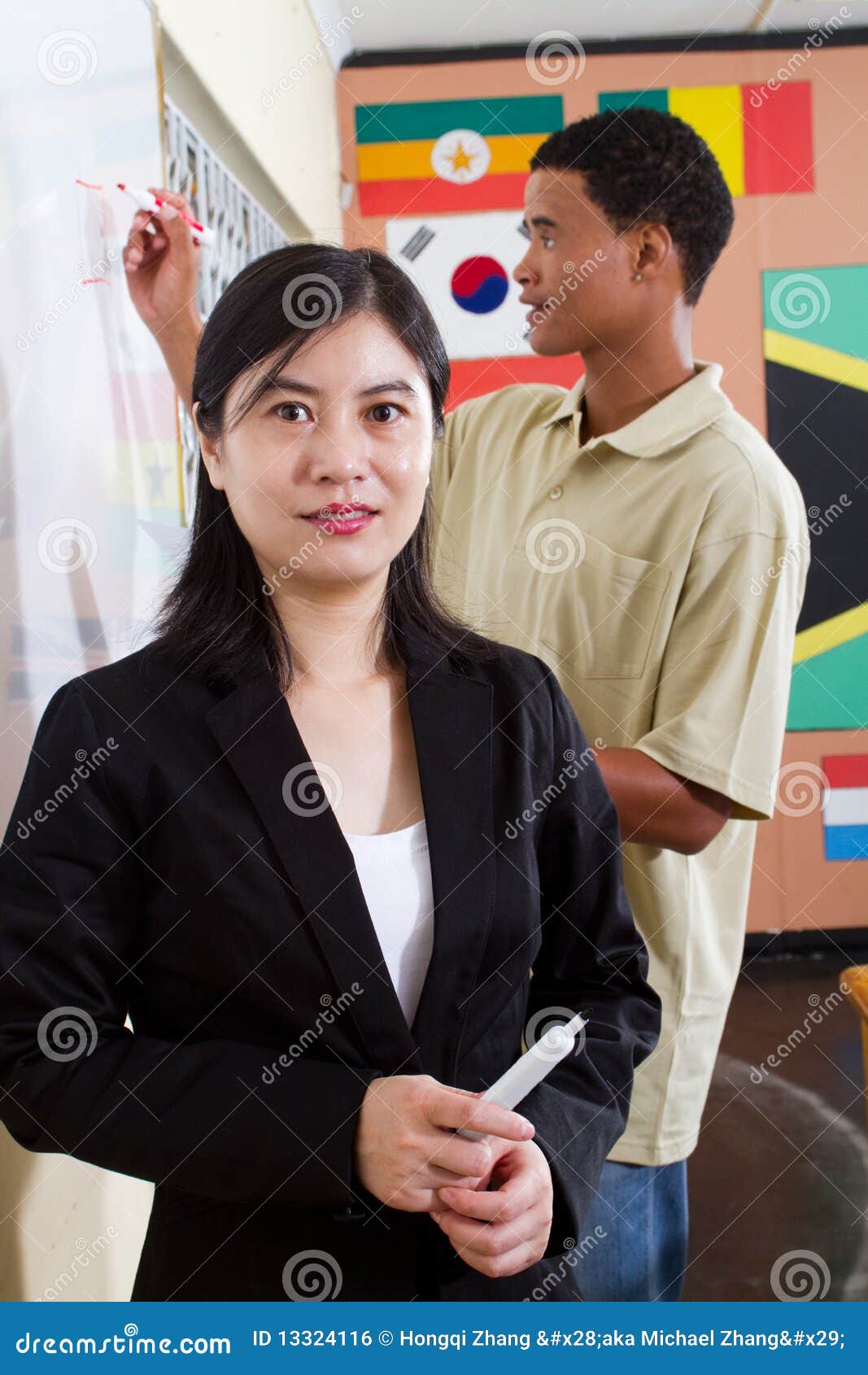 Chinese language teacher stock photo. Image of closeup - 13324116