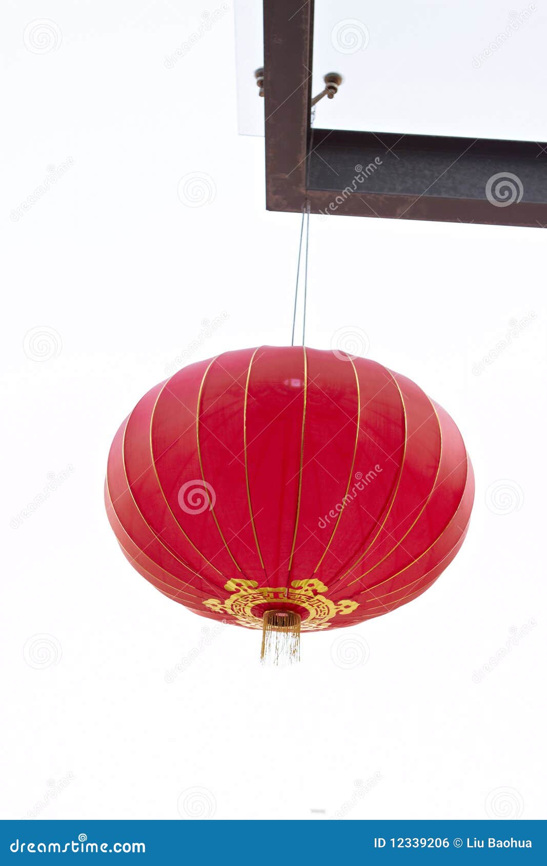 Chinese lantern stock photo. Image of lantern, frame - 12339206