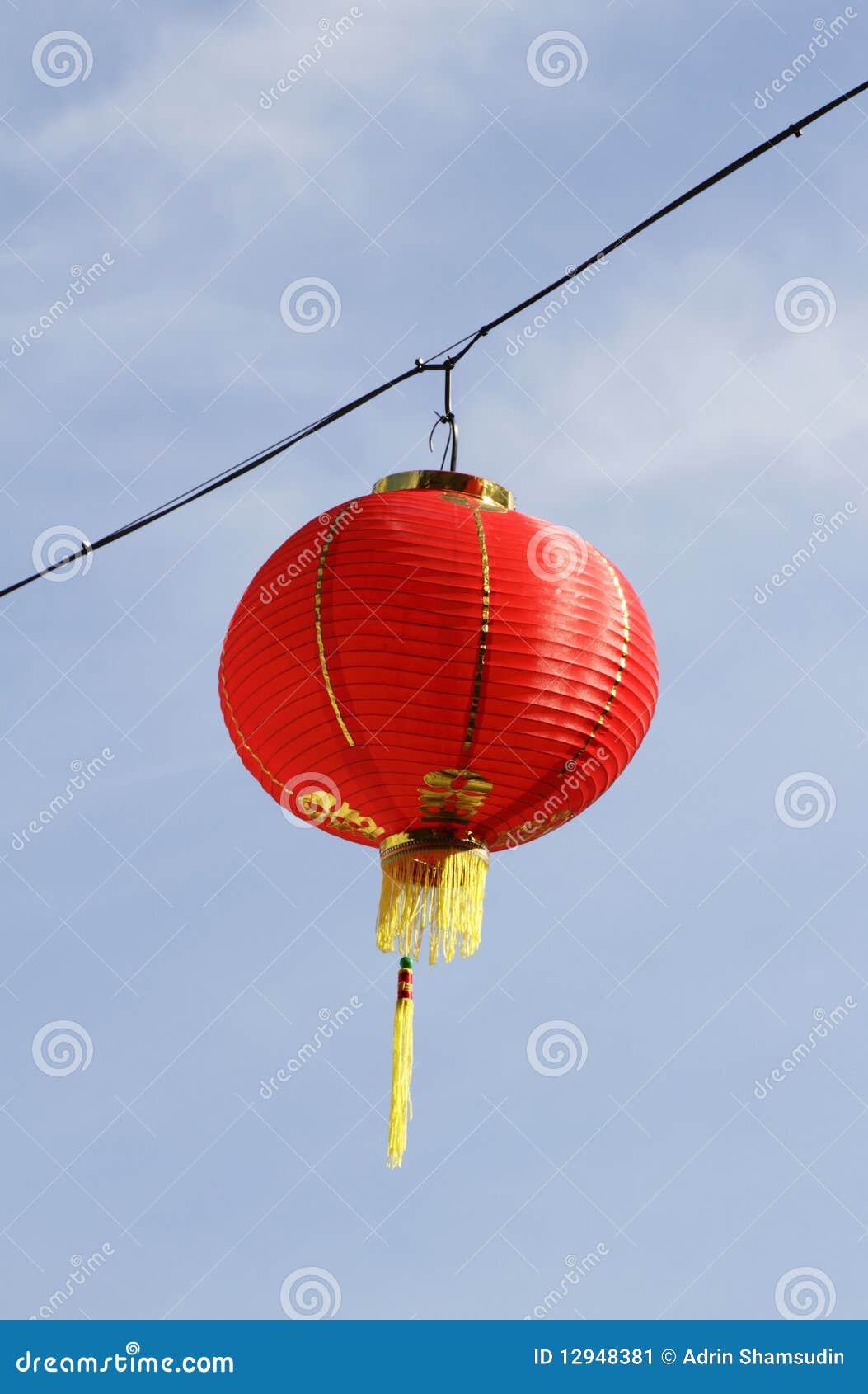 Chinese lantern stock image. Image of lantern, decoration - 12948381