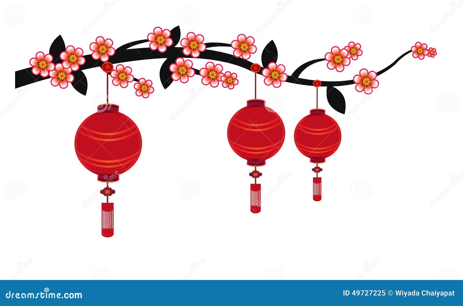 Chinese Lantern Background - Illustration Stock Illustration - Image ...