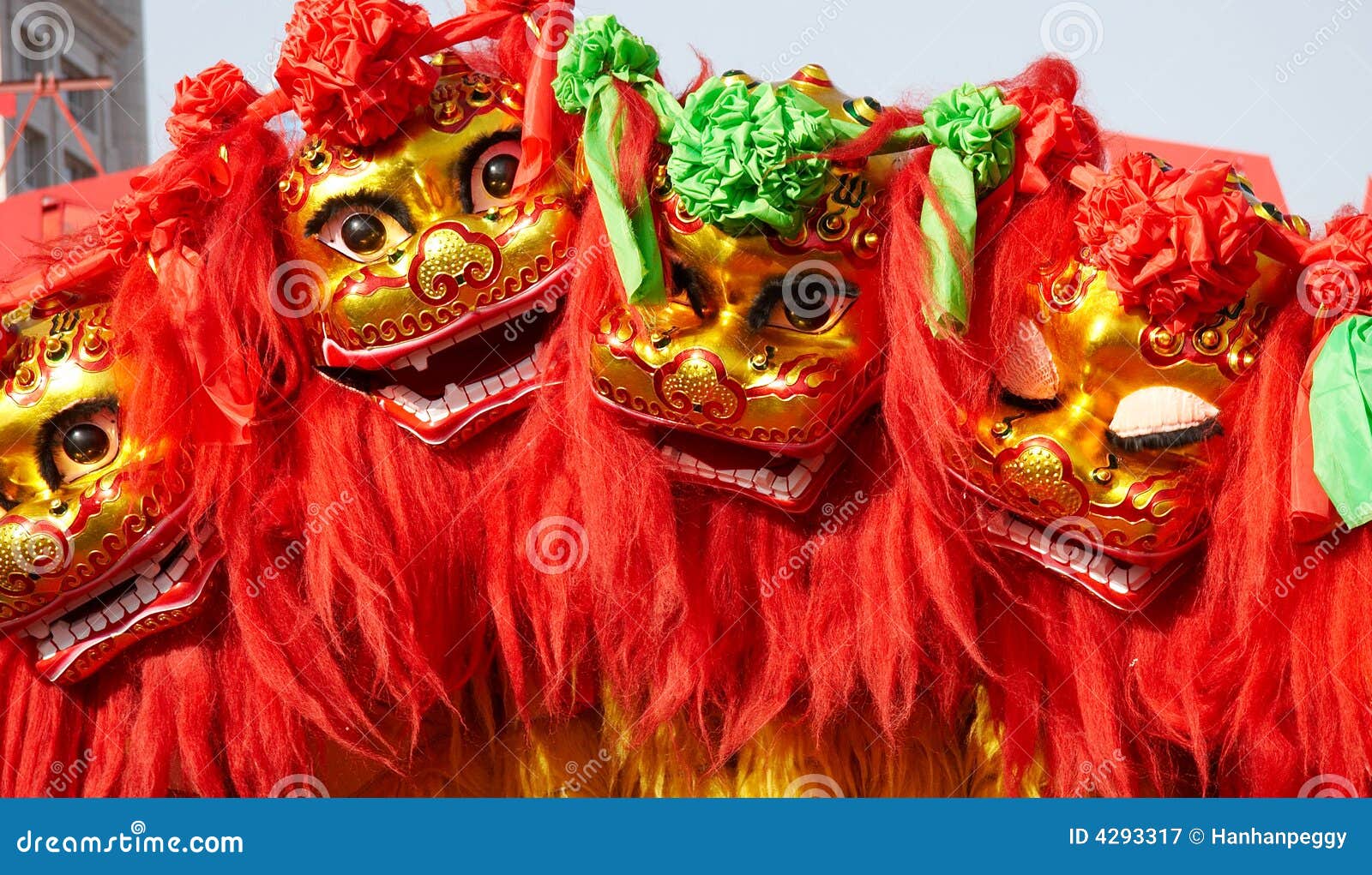 Chinese Lion Head Statue Royalty-Free Stock Photography | CartoonDealer ...