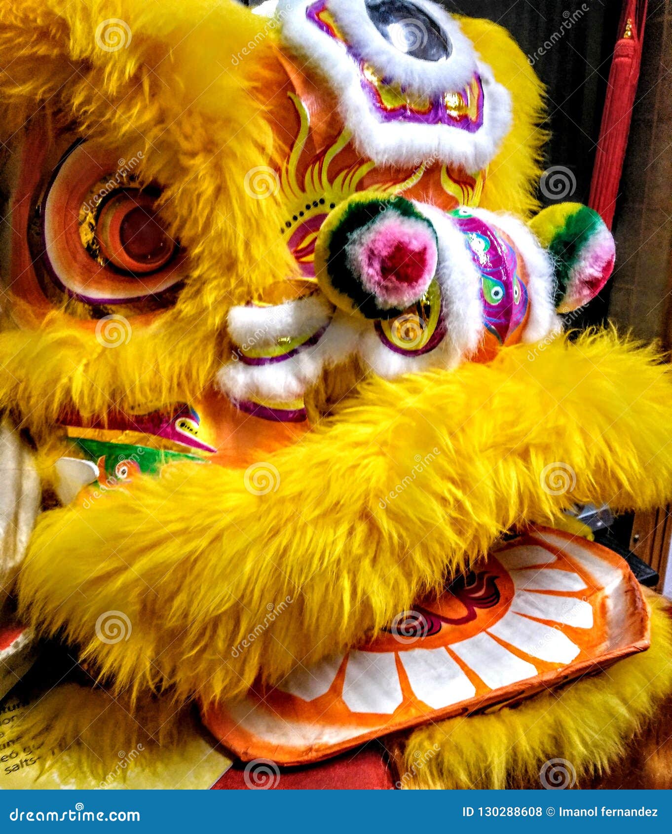 Chinese lion stock photo. Image of leon, lion, chinese - 130288608