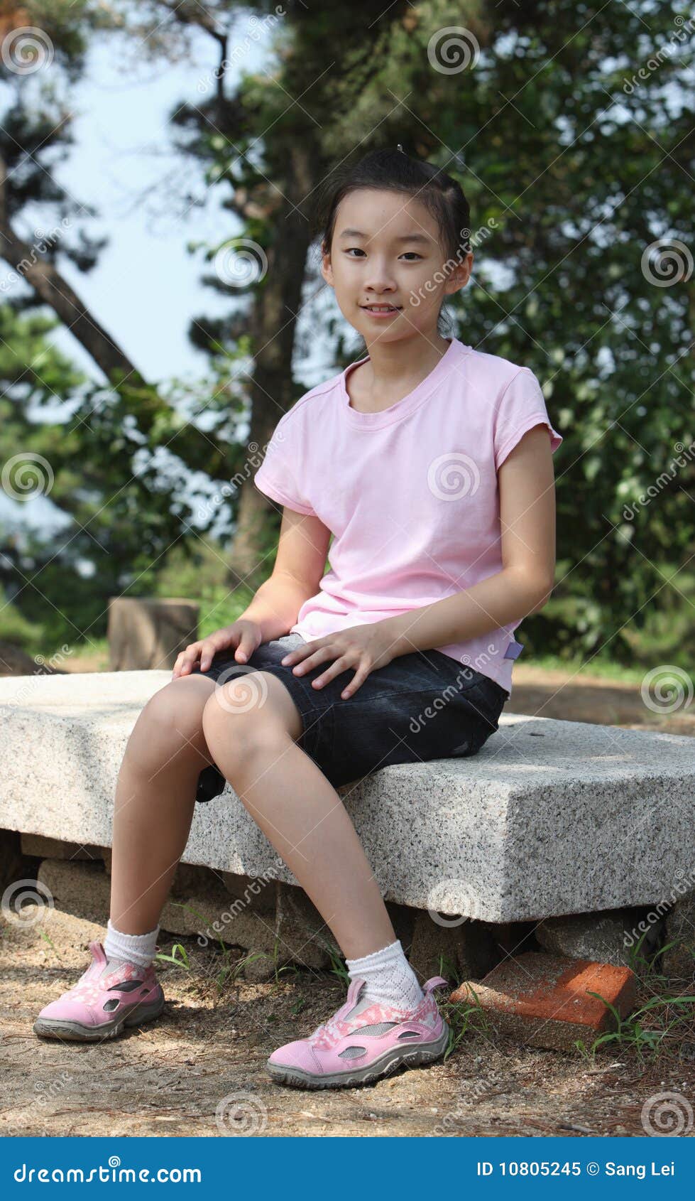 Chinese little girl stock image. Image of asian, holiday - 10805245