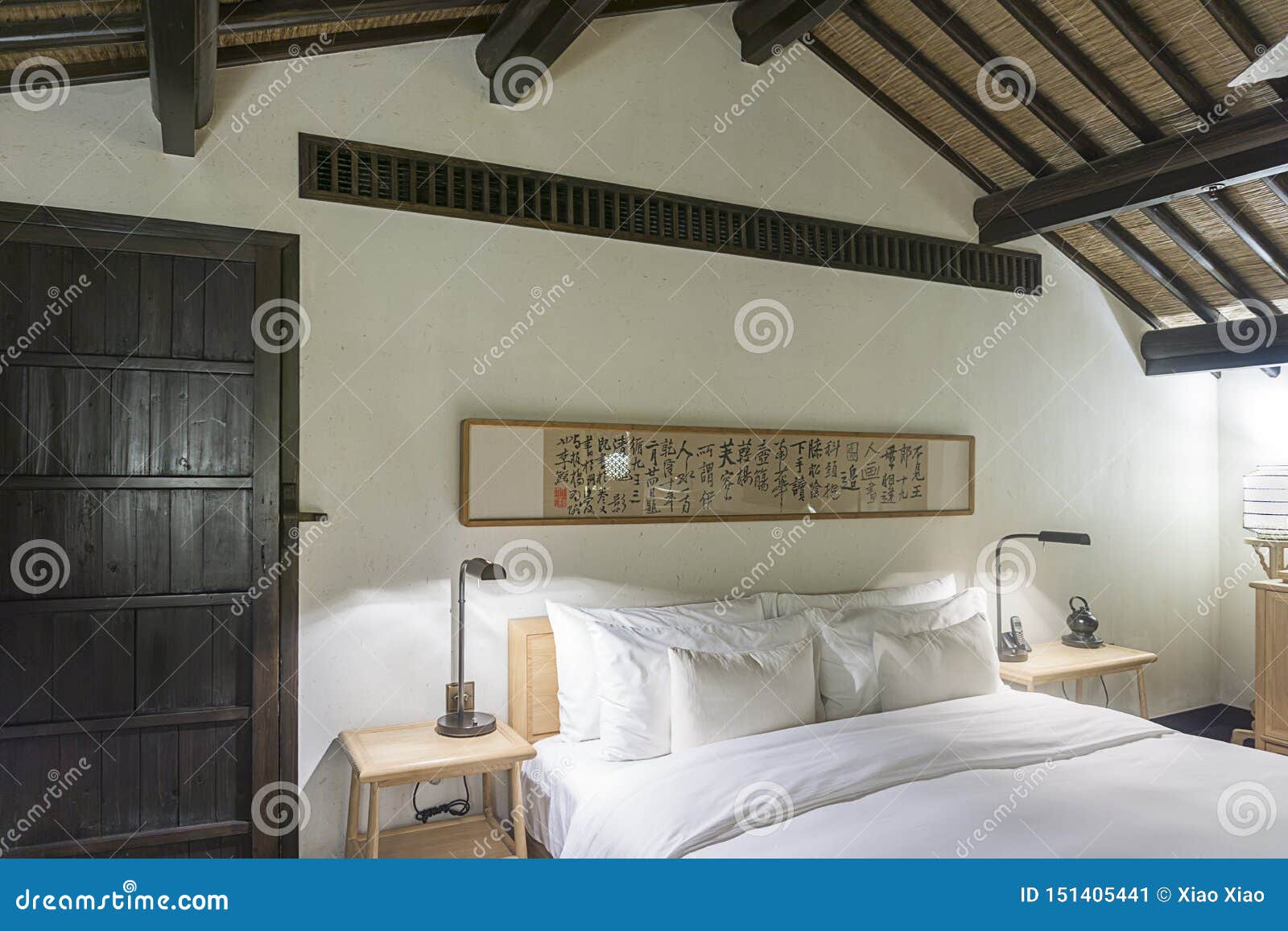 Chinese Living Room stock image. Image of room, furniture - 151405441