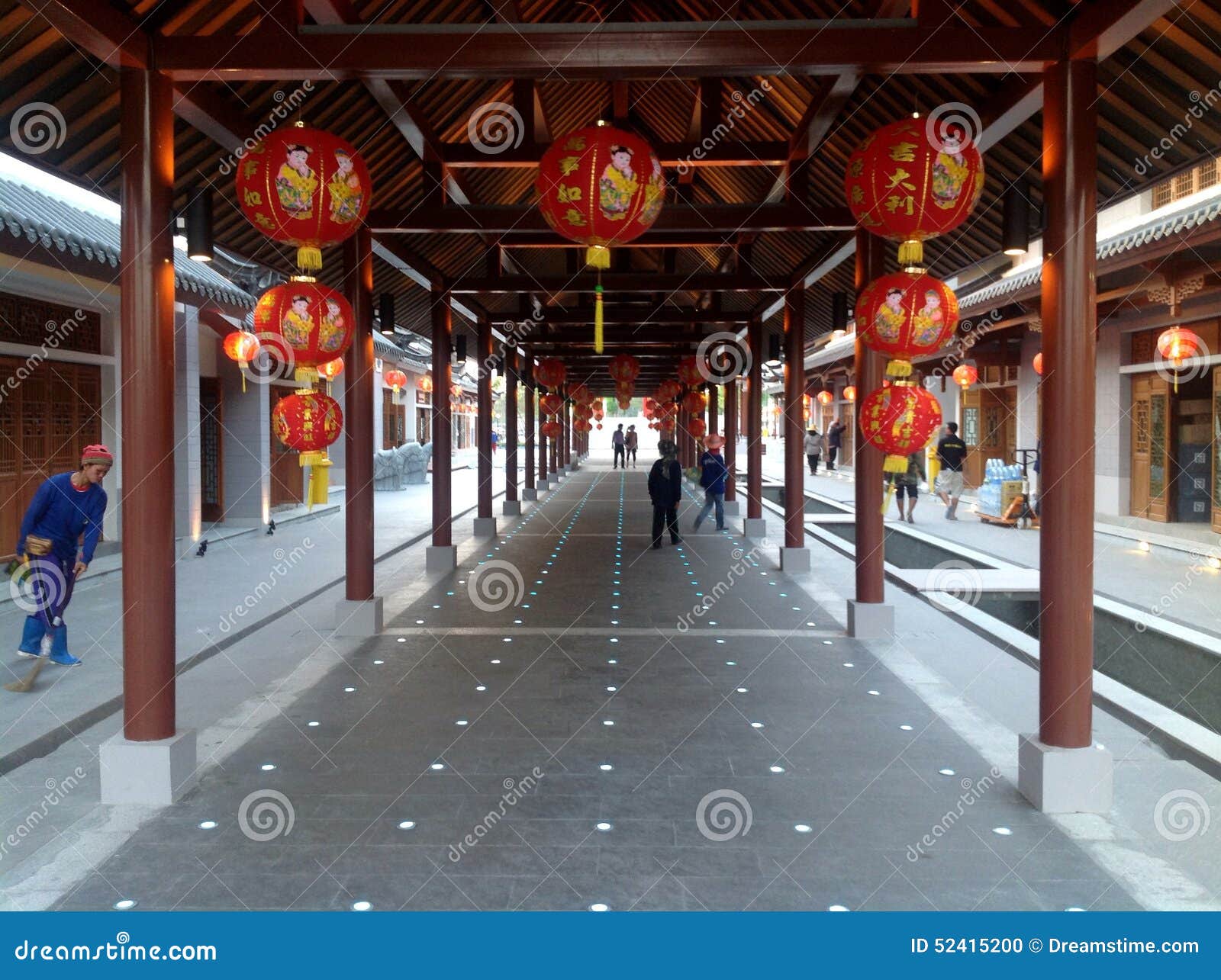 The Chinese long passage editorial image. Image of passage - 52415200