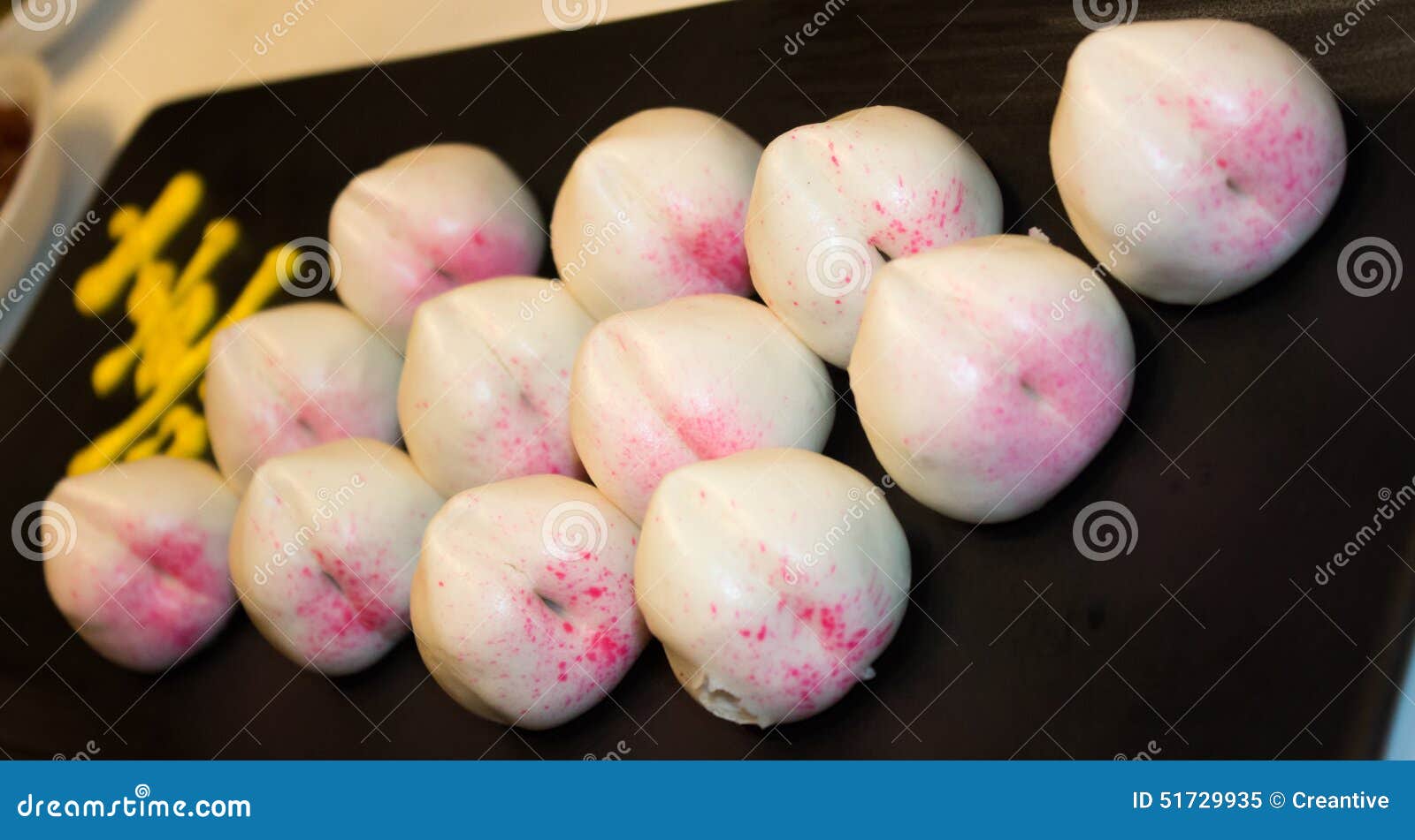 Chinese Longevity Buns Royalty-Free Stock Photography | CartoonDealer ...