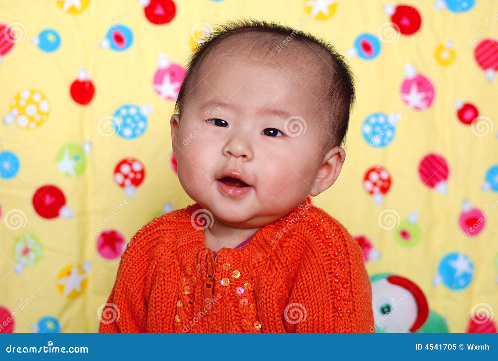 Chinese lovely baby stock image. Image of learning, learn - 4541705