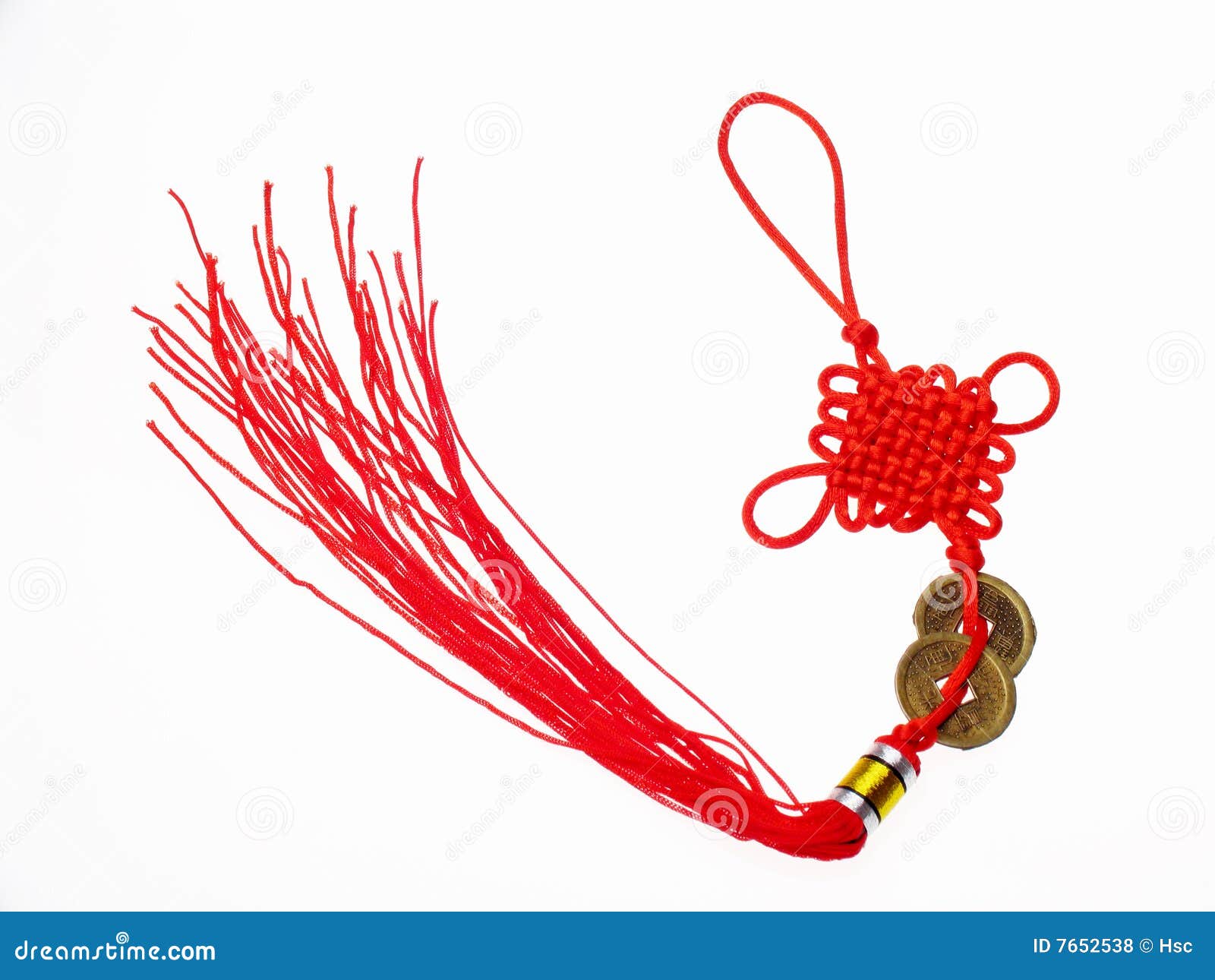 Chinese lucky knot stock photo. Image of luck, china, thread - 7652538