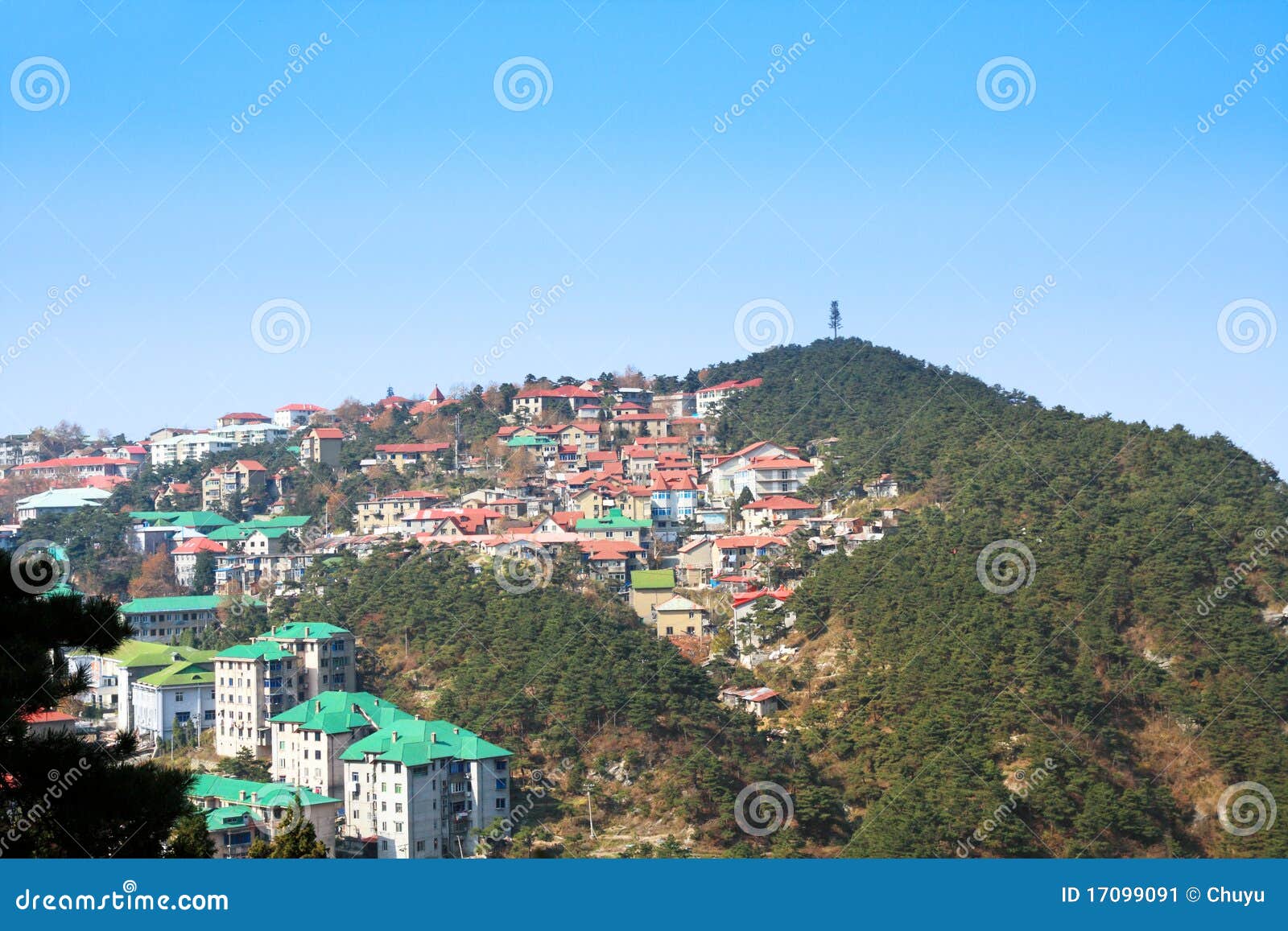 Chinese lushan mountain stock image. Image of lushan - 17099091