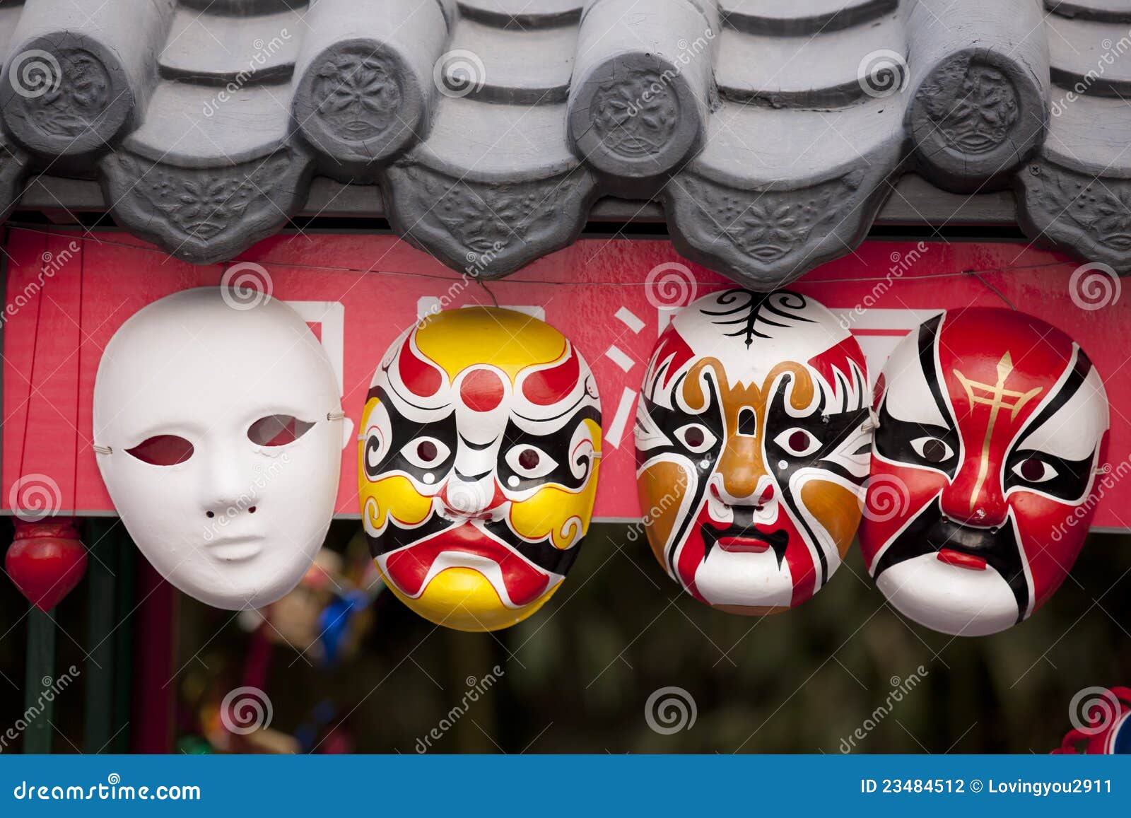 Chinese Mask stock photo. Image of classic, fancy, face - 23484512