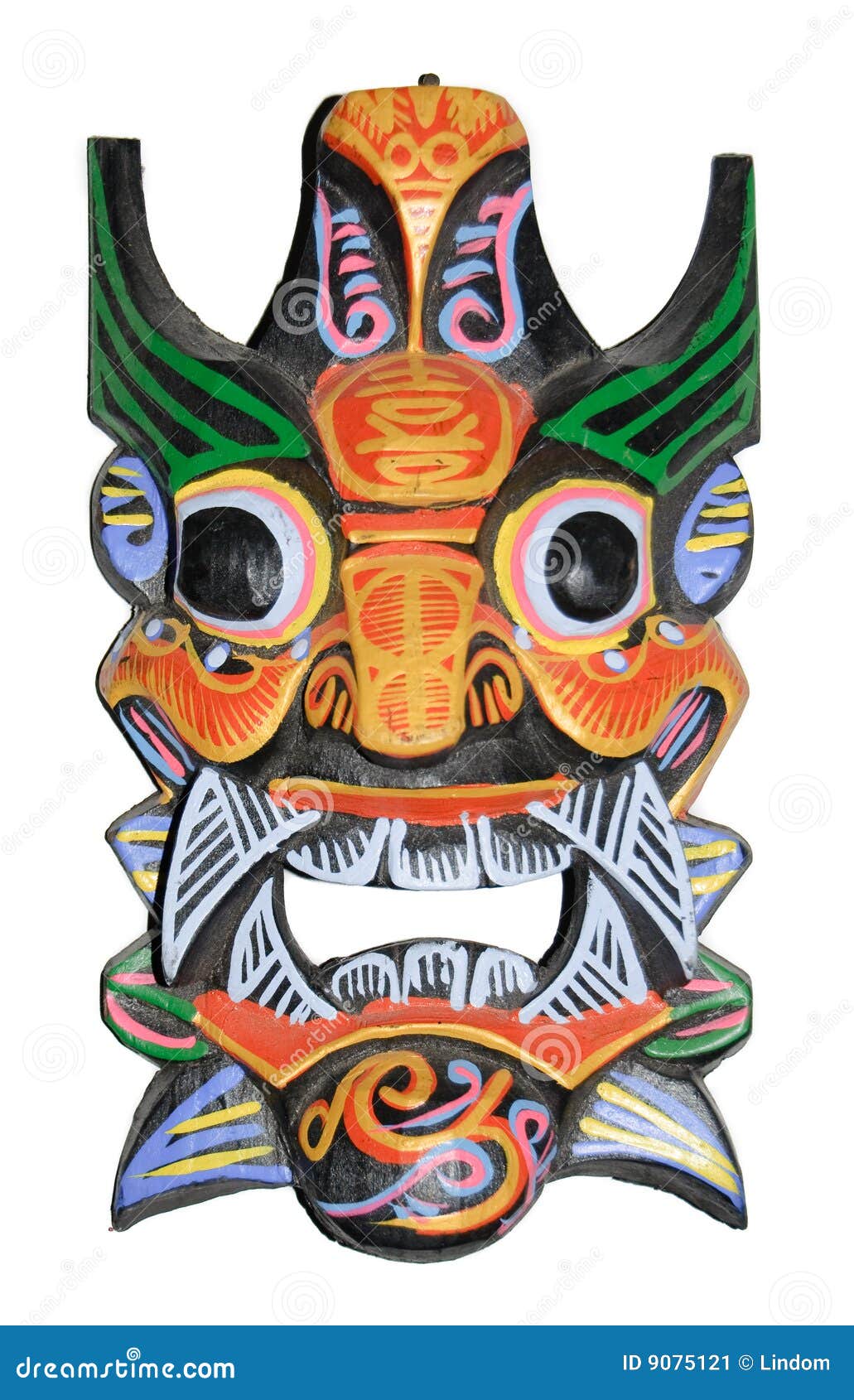 Chinese mask stock image. Image of facial, arts, expression - 9075121