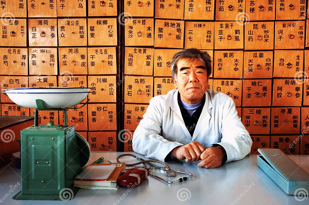 Chinese medicine stock photo. Image of doctor, material - 4163914