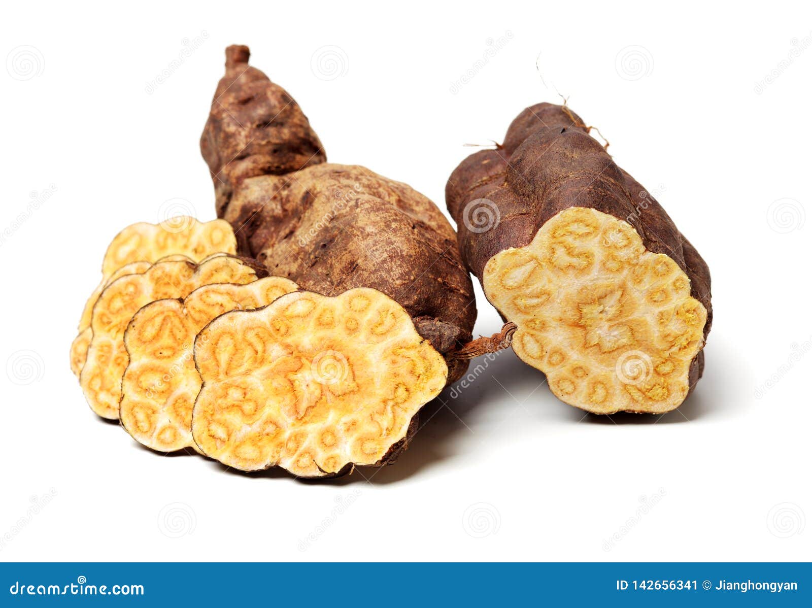 The Chinese Medicine Polygonum Multiflorum Stock Image - Image of ...