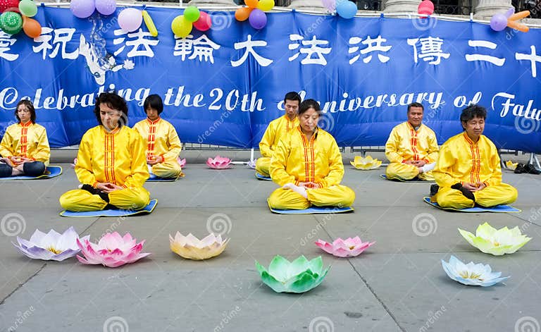 Chinese Meditation event editorial photo. Image of relaxation - 24758846