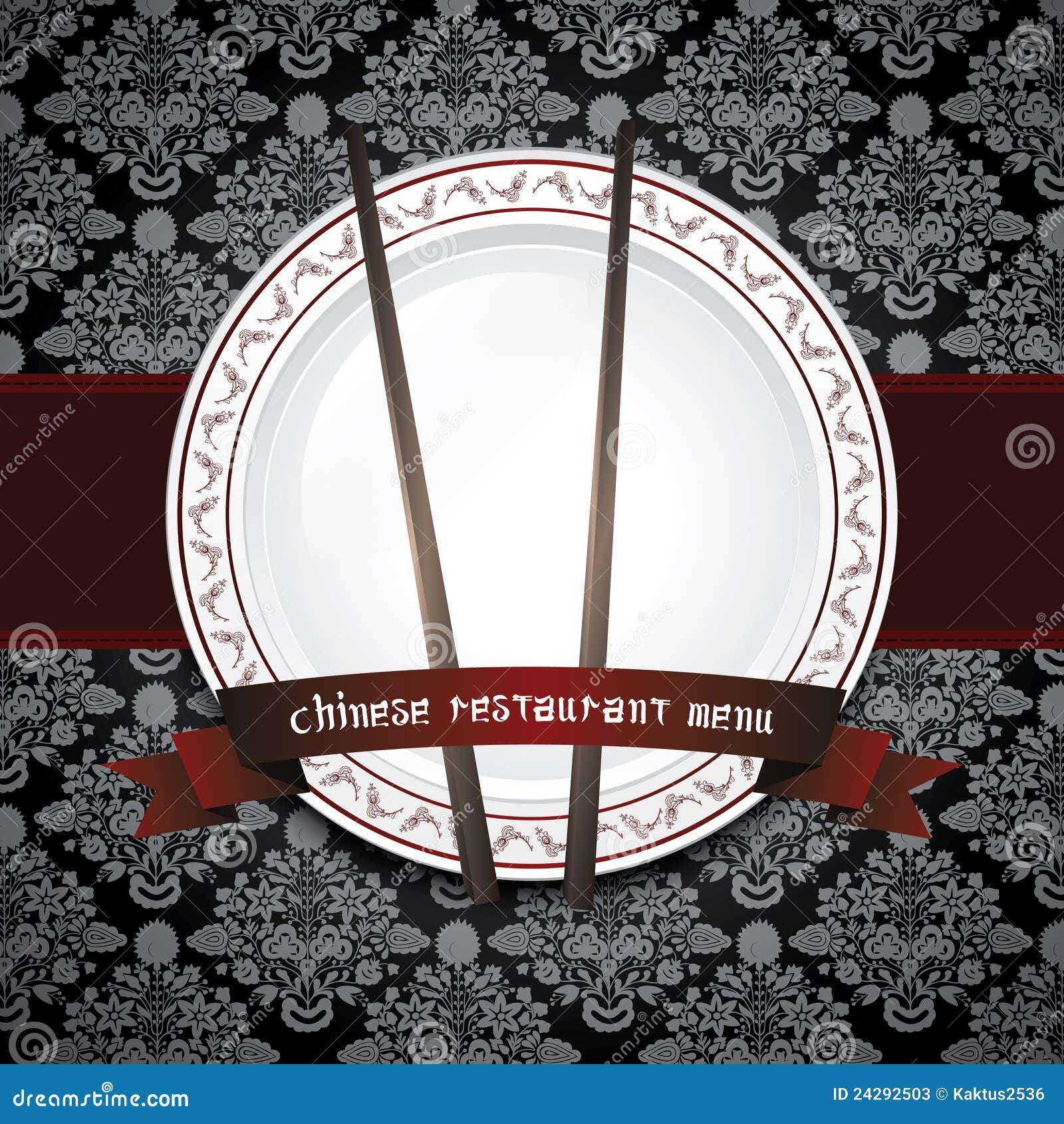 Chinese Restaurant Menu Background