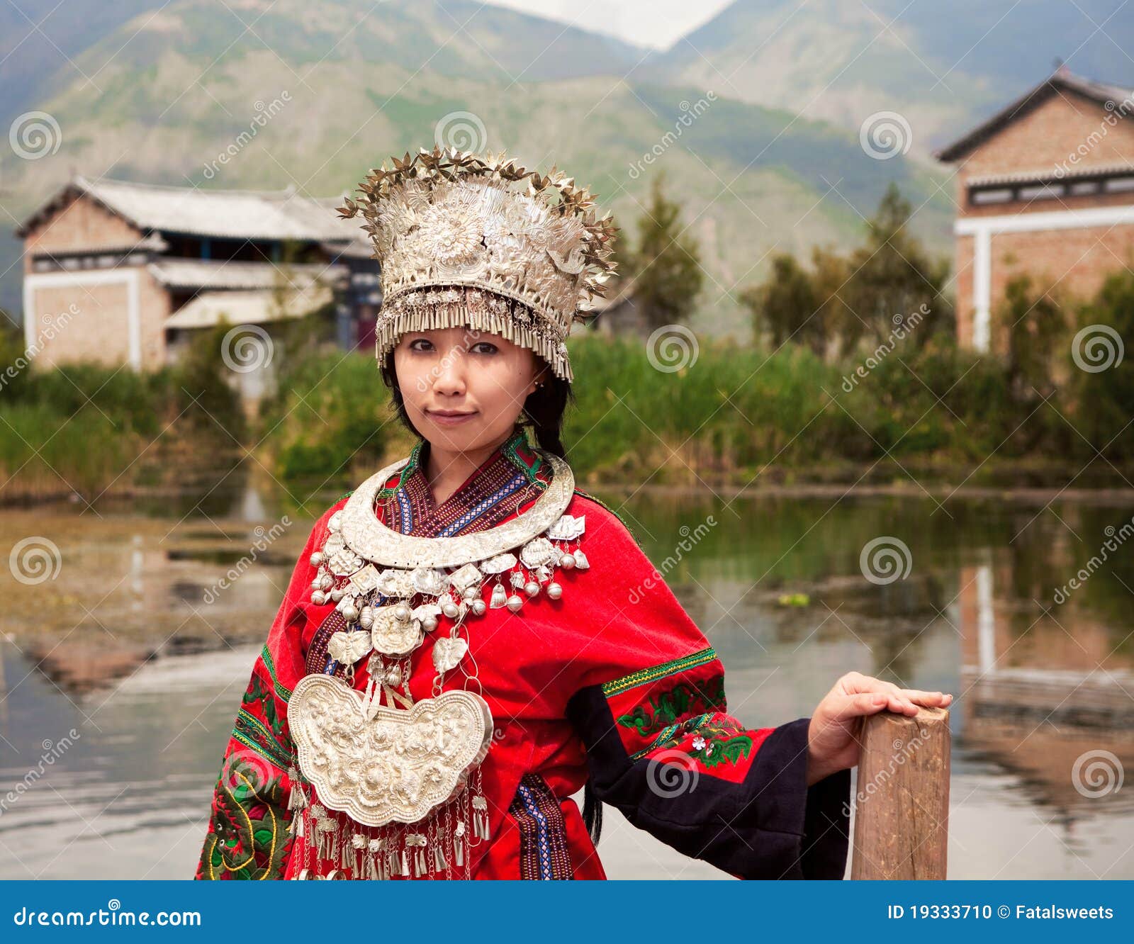 Chinese Miao People stock photo. Image of people, east - 19333710