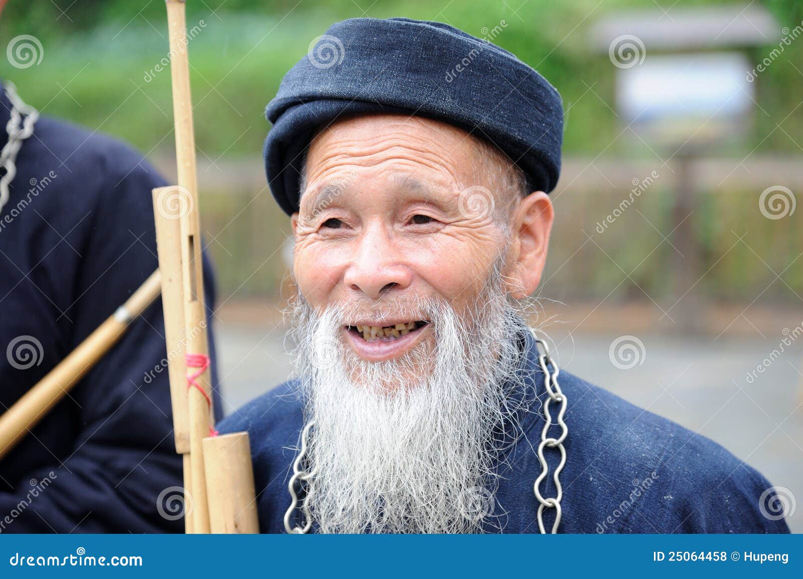 A Chinese Miaos Old Man Editorial Photo | CartoonDealer.com #25064423