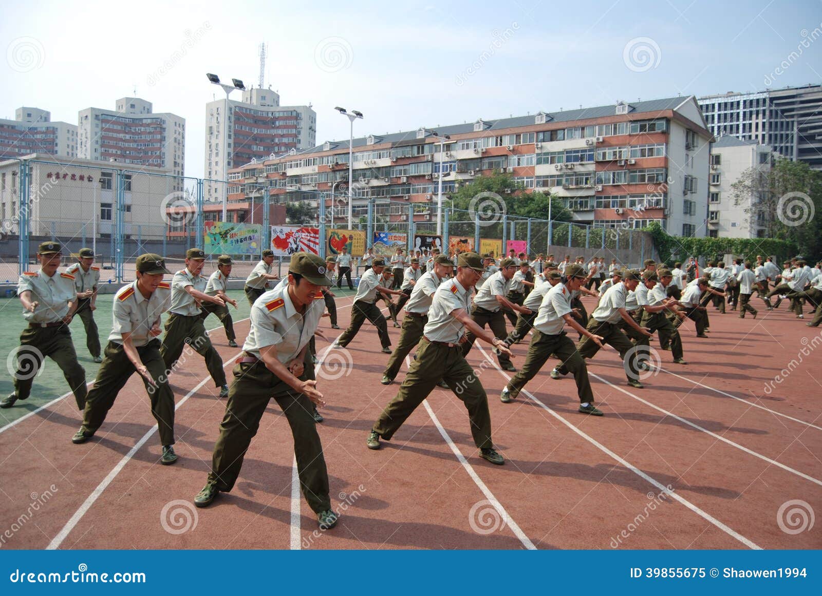 Chinese Military Training for Students 7 Editorial Image - Image of ...