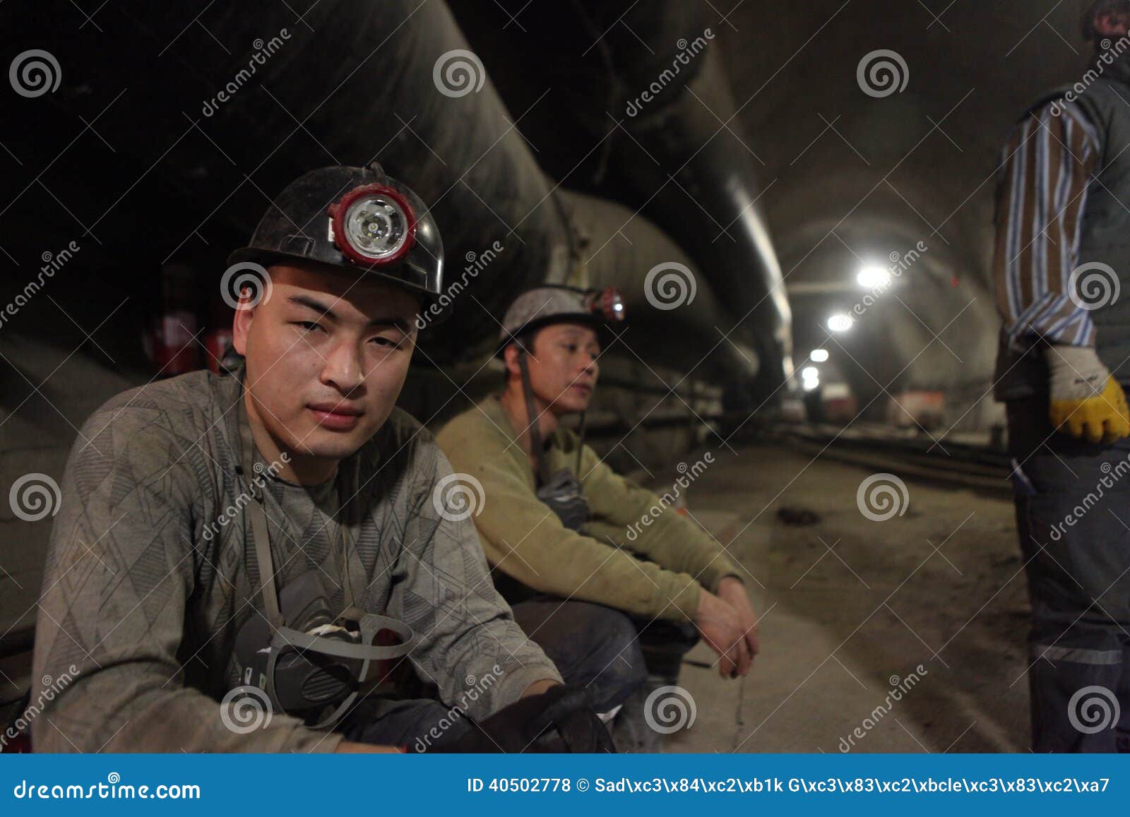 Chinese mine workers editorial stock photo. Image of workers - 40502778