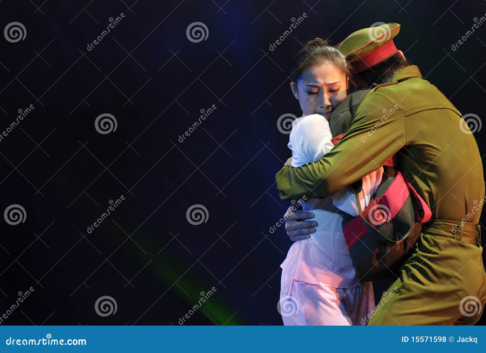 Chinese modern Duo dance editorial stock photo. Image of lady - 15571598