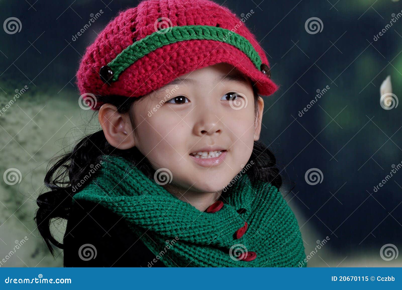 Chinese Modern girl stock image. Image of warm, orange - 20670115