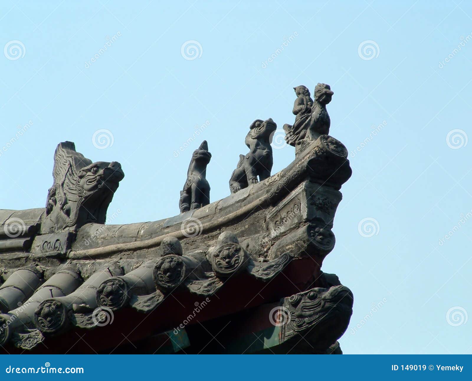 Chinese Modillion stock image. Image of architecture, orient - 149019