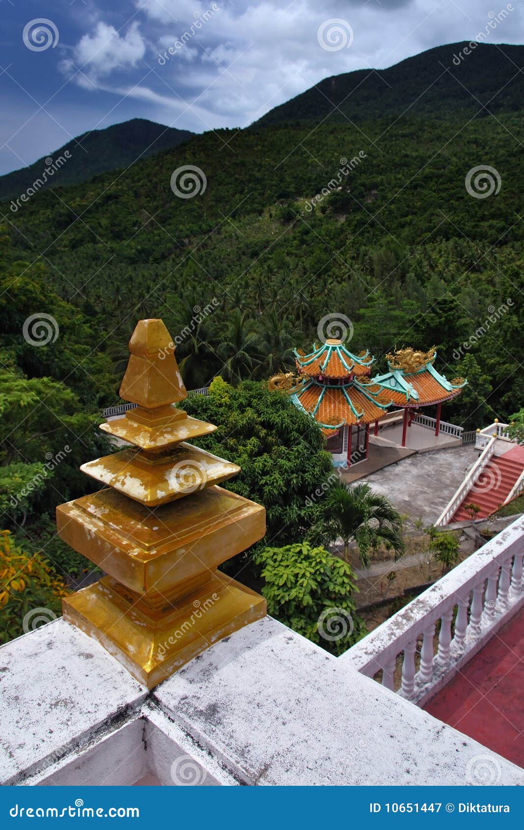 Chinese Monastery stock image. Image of faith, asia, monks - 10651447