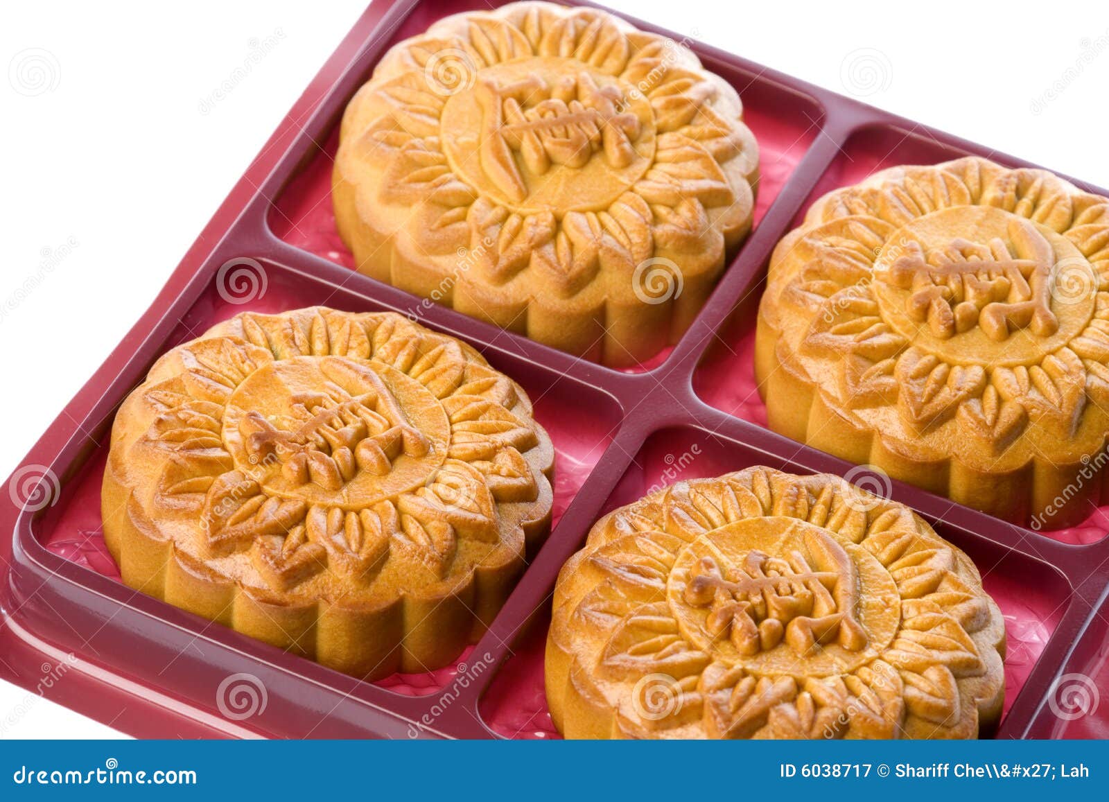 Moon Cakes Of Chinese Mid-Autumn Festival Royalty-Free Stock ...