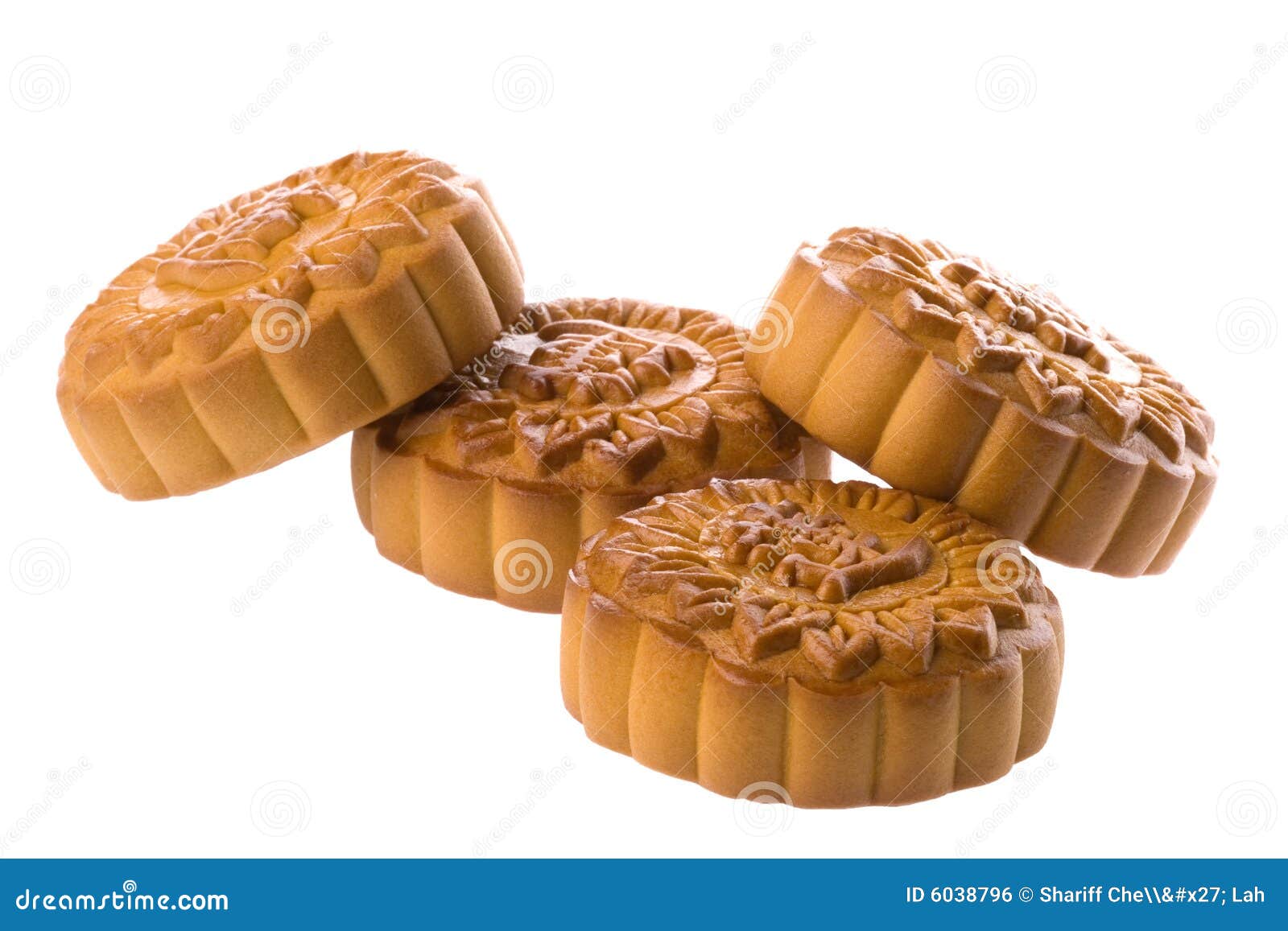 Moon Cakes Of Chinese Mid-Autumn Festival Royalty-Free Stock ...