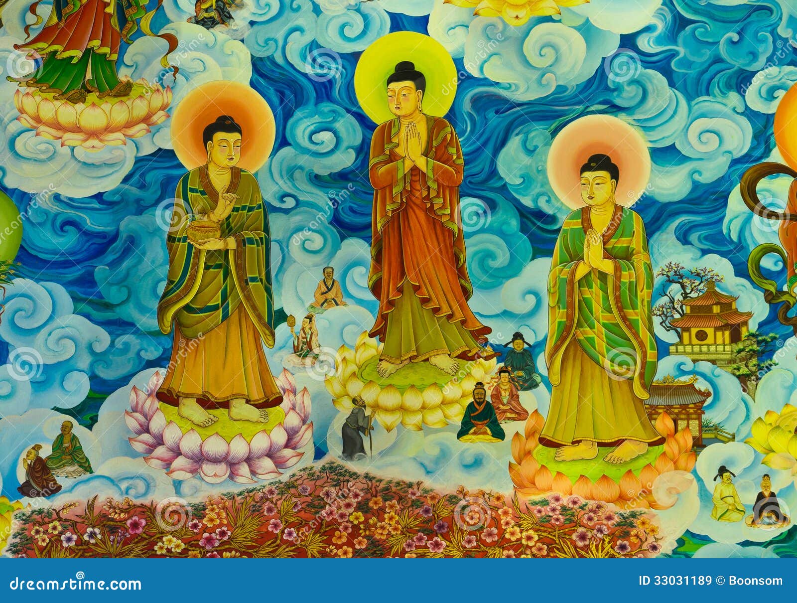 Chinese Mural Royalty-Free Stock Photography | CartoonDealer.com #38366243