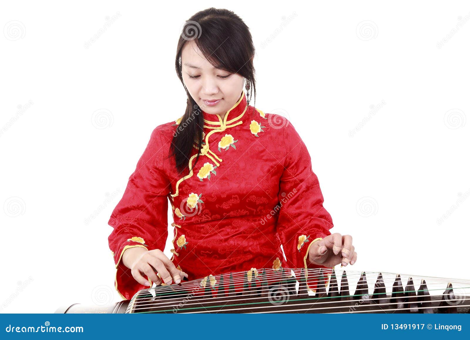 Chinese musician stock image. Image of culture, female - 13491917