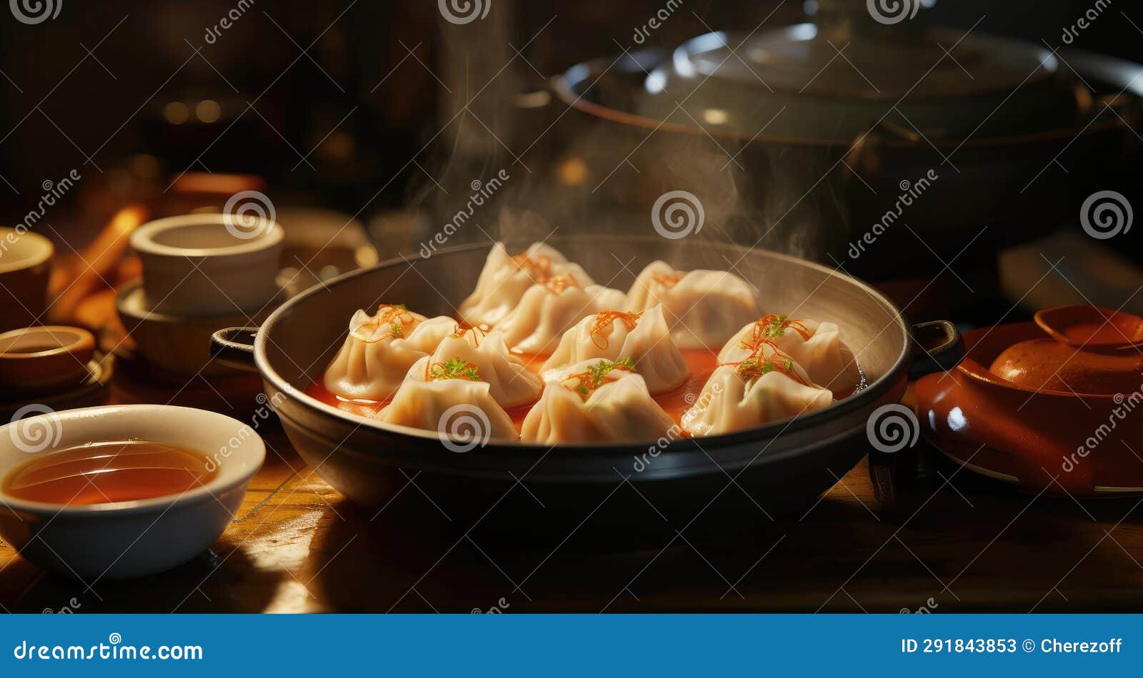 Chinese National Dish - Buuzy Stock Illustration - Illustration of ...