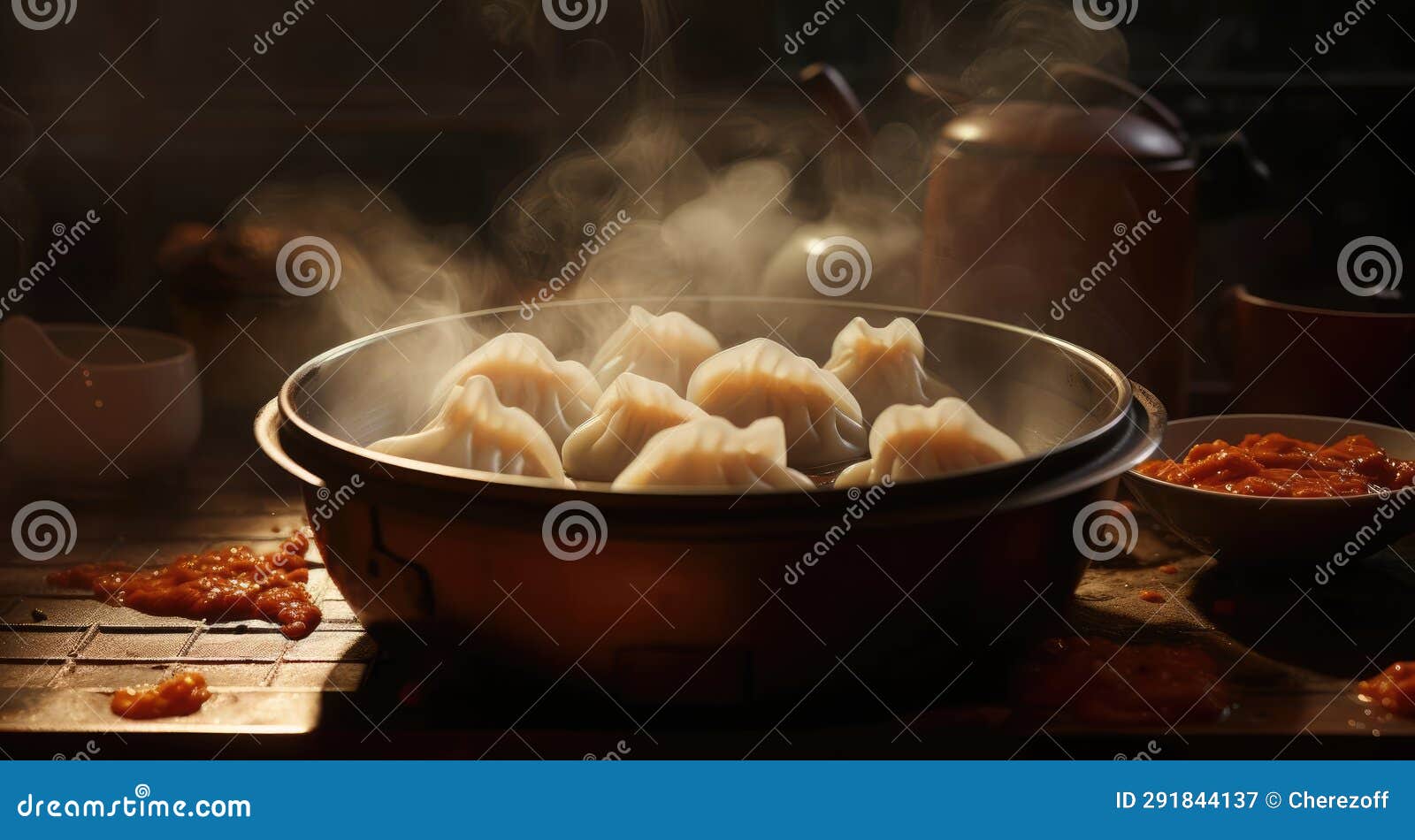 Chinese National Dish - Buuzy Stock Image - Image of popular, buuzy ...
