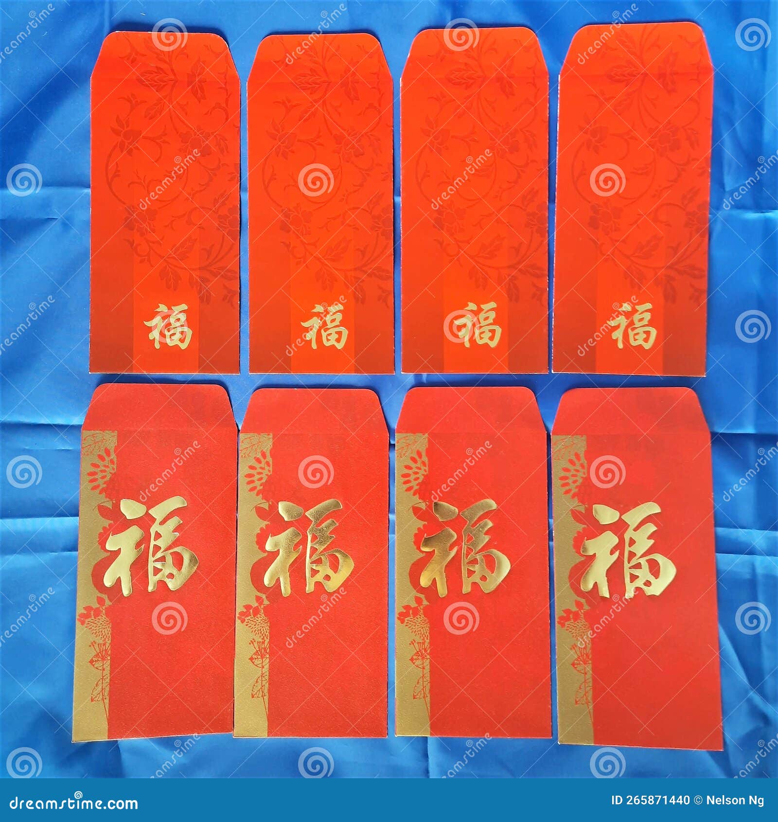 Chinese New Year Celebration Envelope Red Packets Red Envelopes Hong