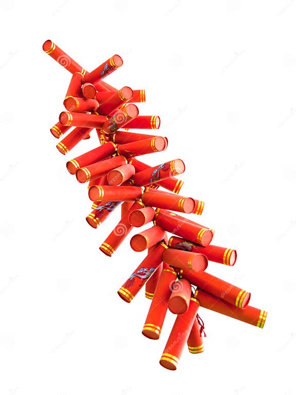 Chinese New Year Firecracker Stock Photo - Image of cracker, smoke ...