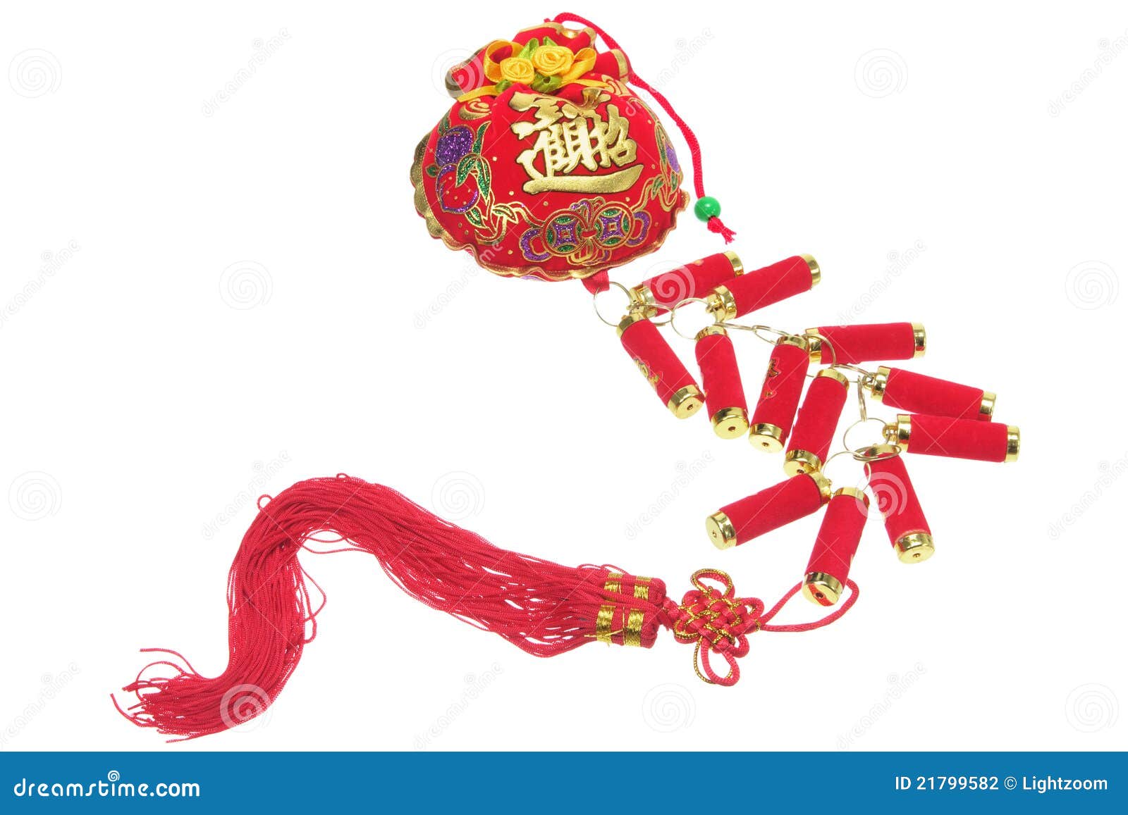Chinese New Year Firecrackers Stock Photo - Image of year, fire: 21799582