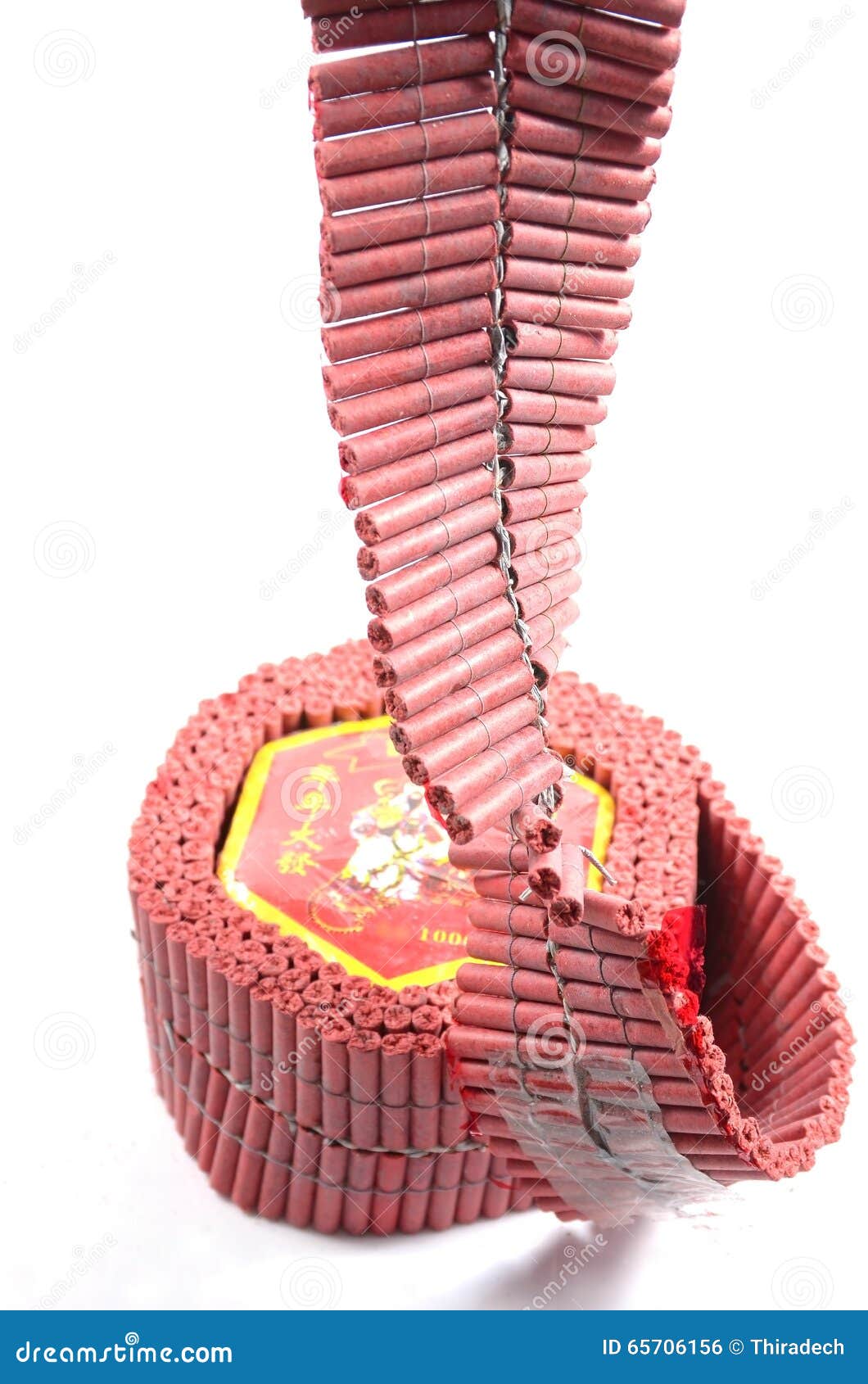 Chinese New Year Firecrackers Stock Photo - Image of cultural, chinese ...
