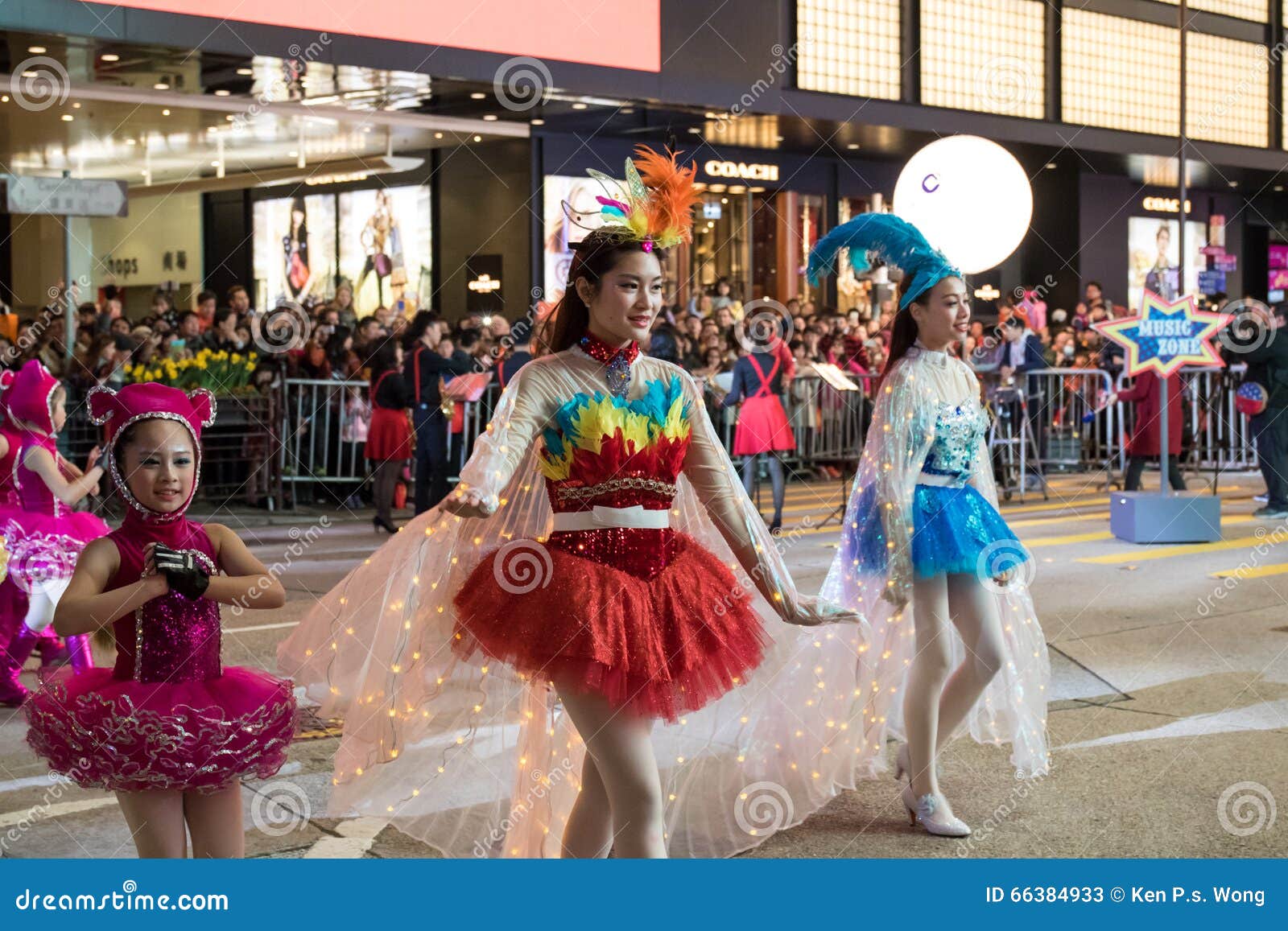 Chinese New Year Night Parade Editorial Stock Photo - Image of cathay ...