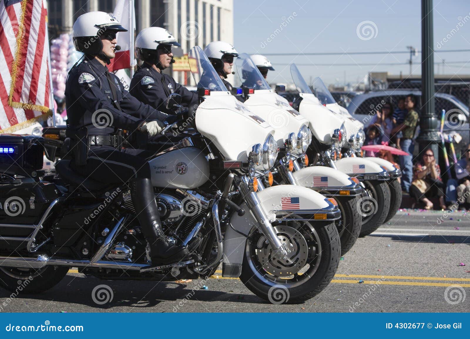 Chinese New Year Parade Cop Formation 4 Editorial Photography - Image ...