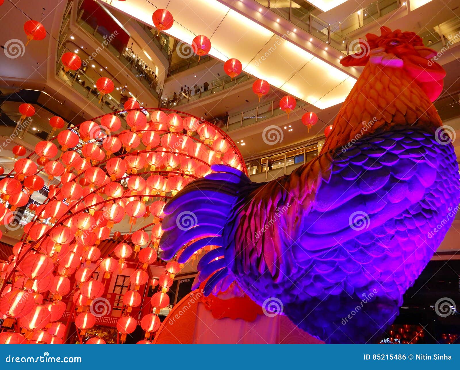 Chinese New Year of the Rooster Editorial Photo - Image of abstract ...