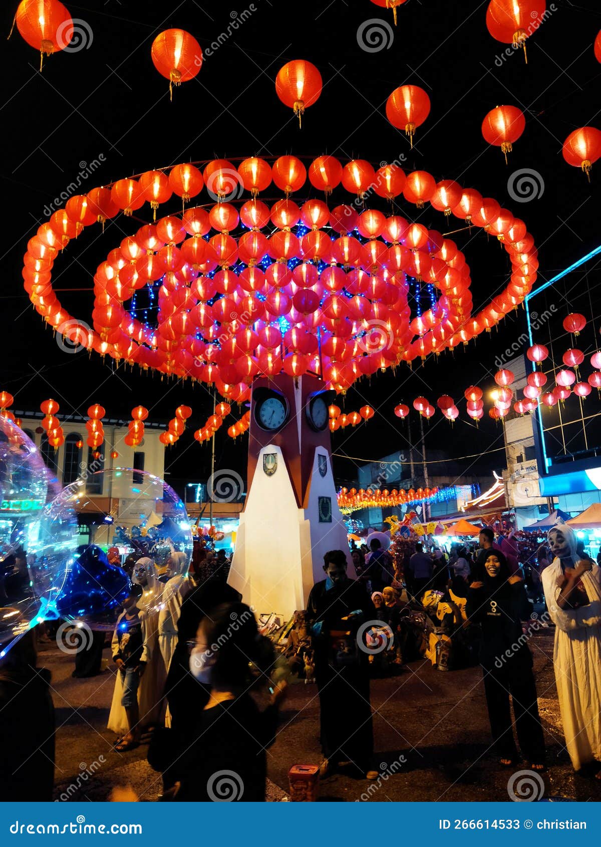 Chinese New Year in Solo City, Centra Java Editorial Stock Photo ...