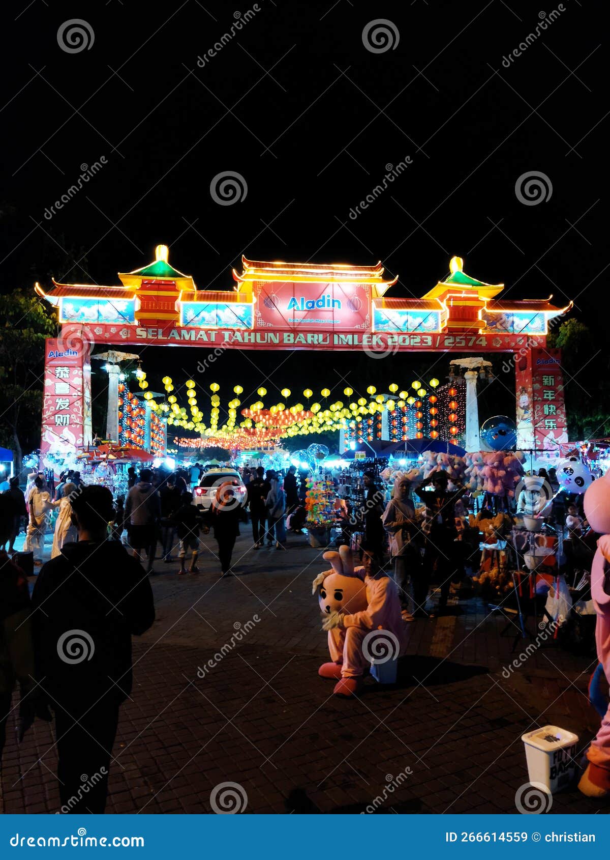 Chinese New Year in Solo City, Centra Java Editorial Stock Image ...