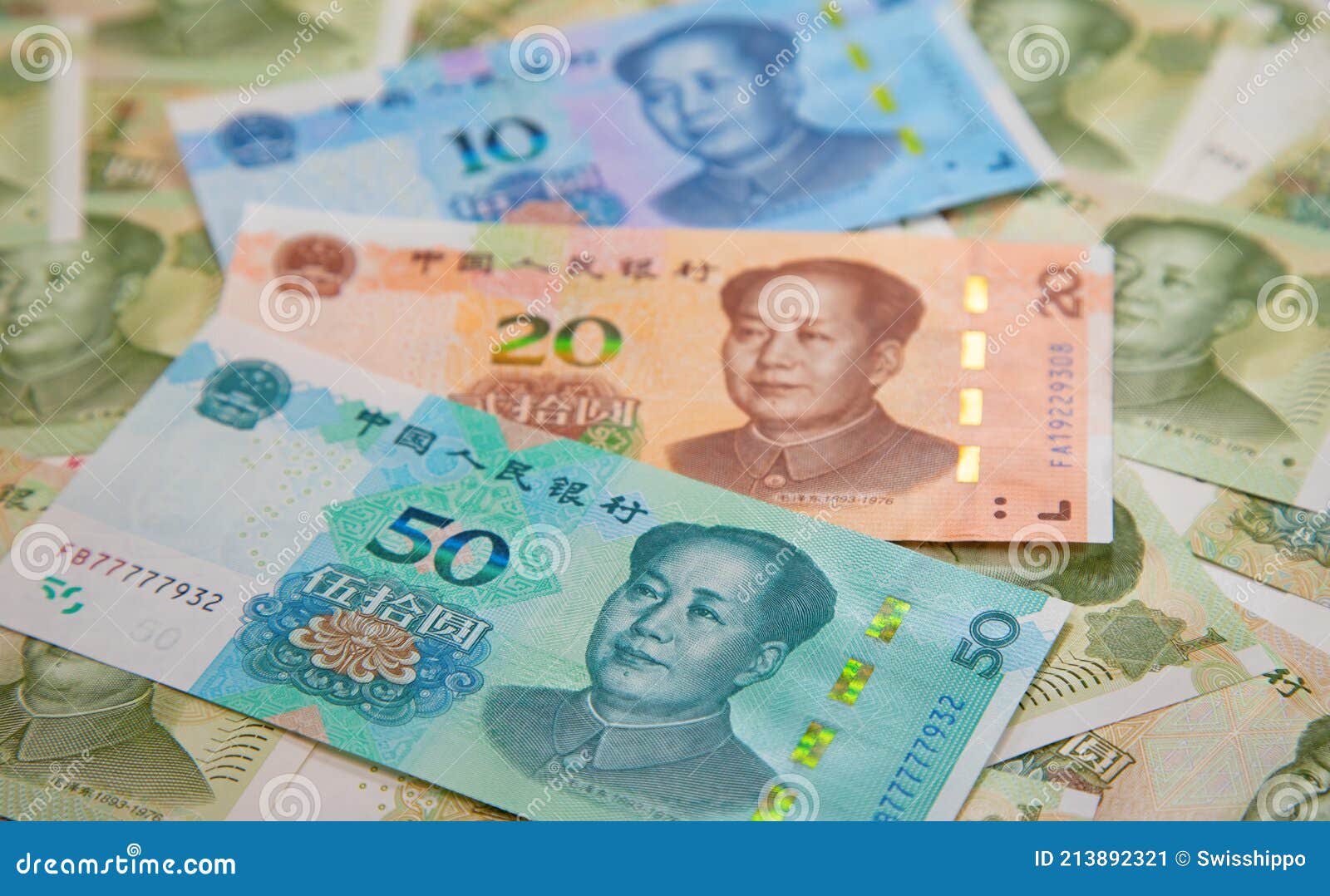 Chinese notes stock image. Image of bank, market, income - 213892321