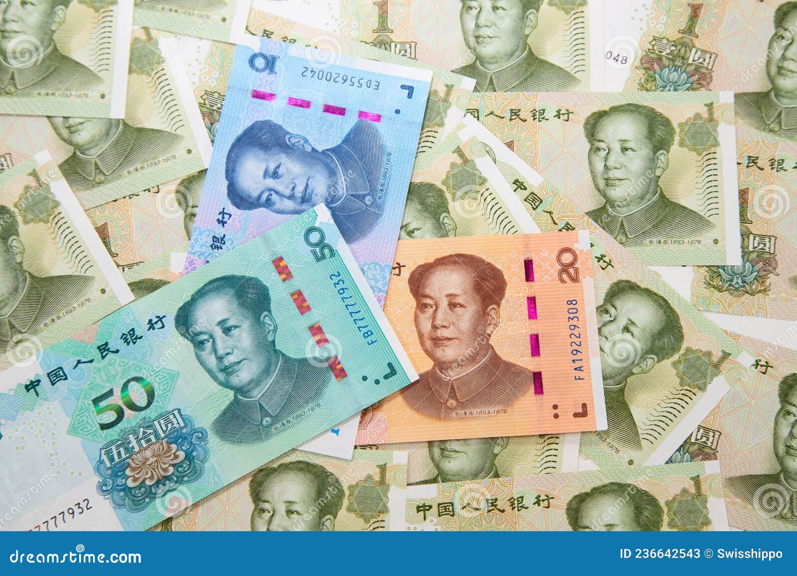 Chinese notes stock image. Image of commerce, closeup - 236642543