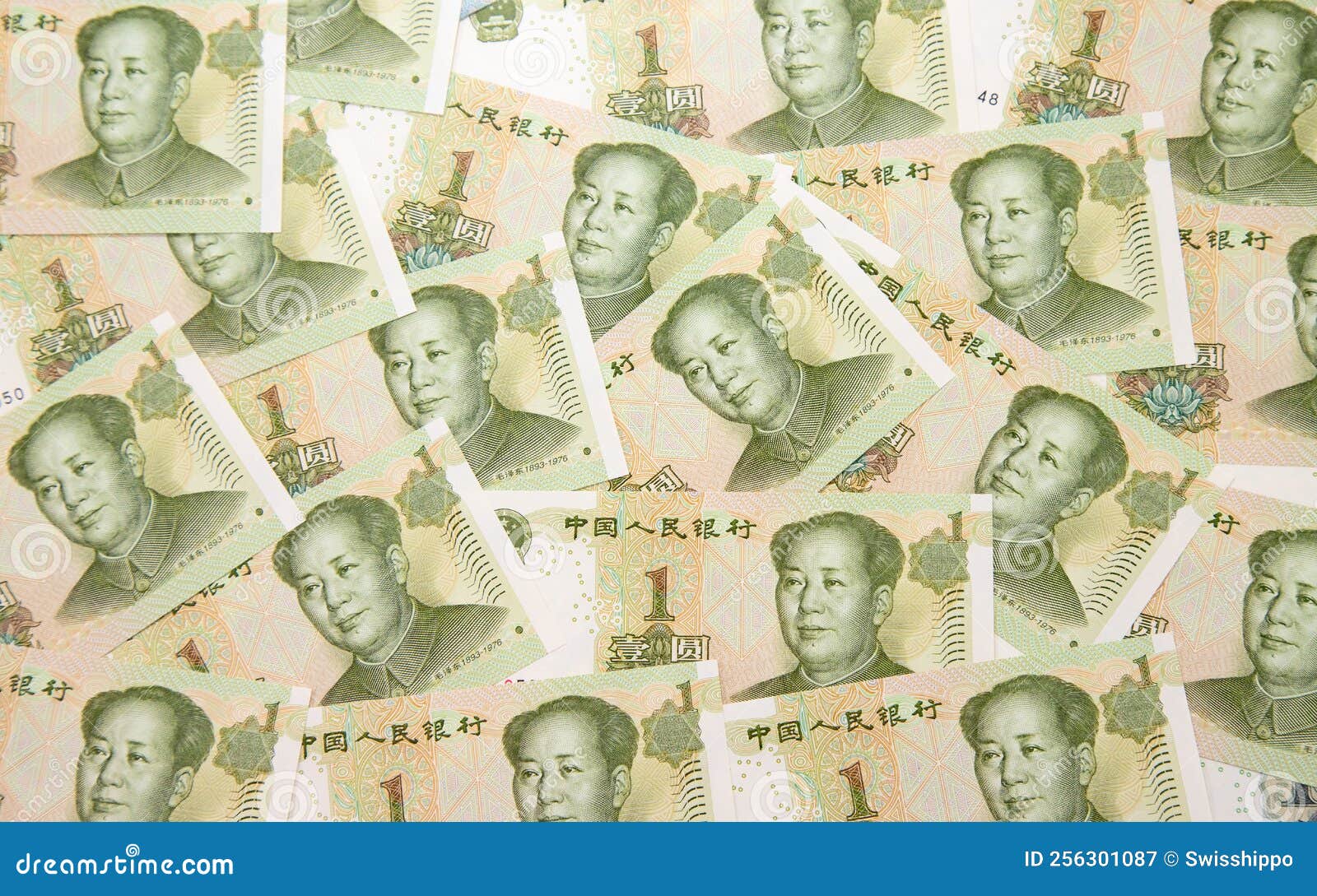 Chinese notes stock image. Image of inflation, cash - 256301087