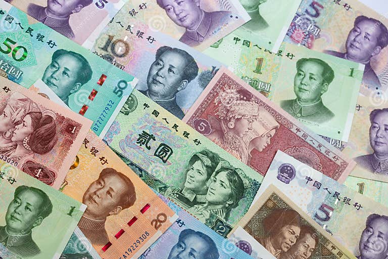 Chinese notes stock photo. Image of commerce, credit - 319772712