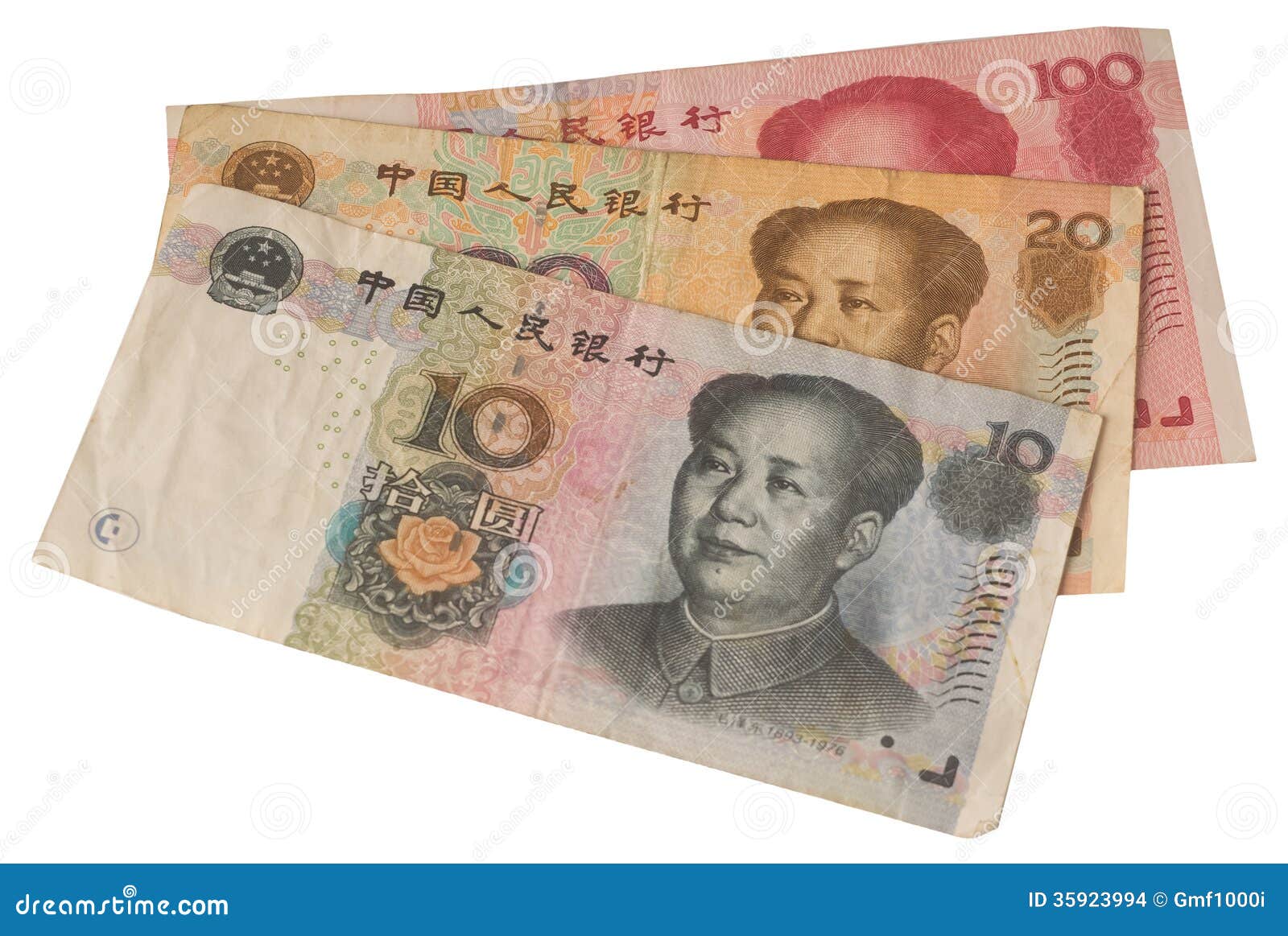 Chinese notes stock photo. Image of renminbi, object - 35923994