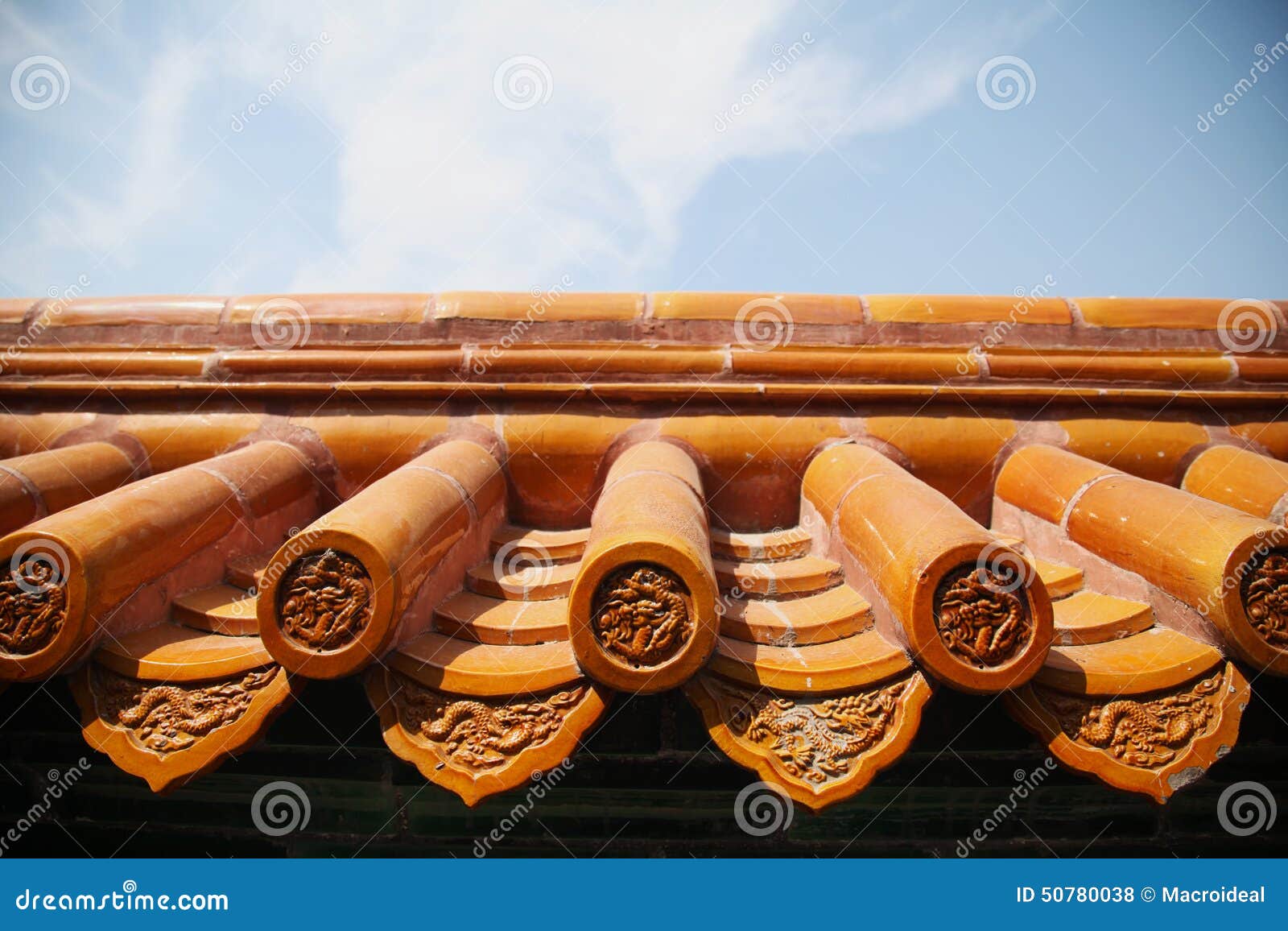 Chinese old building tiles stock photo. Image of color - 50780038